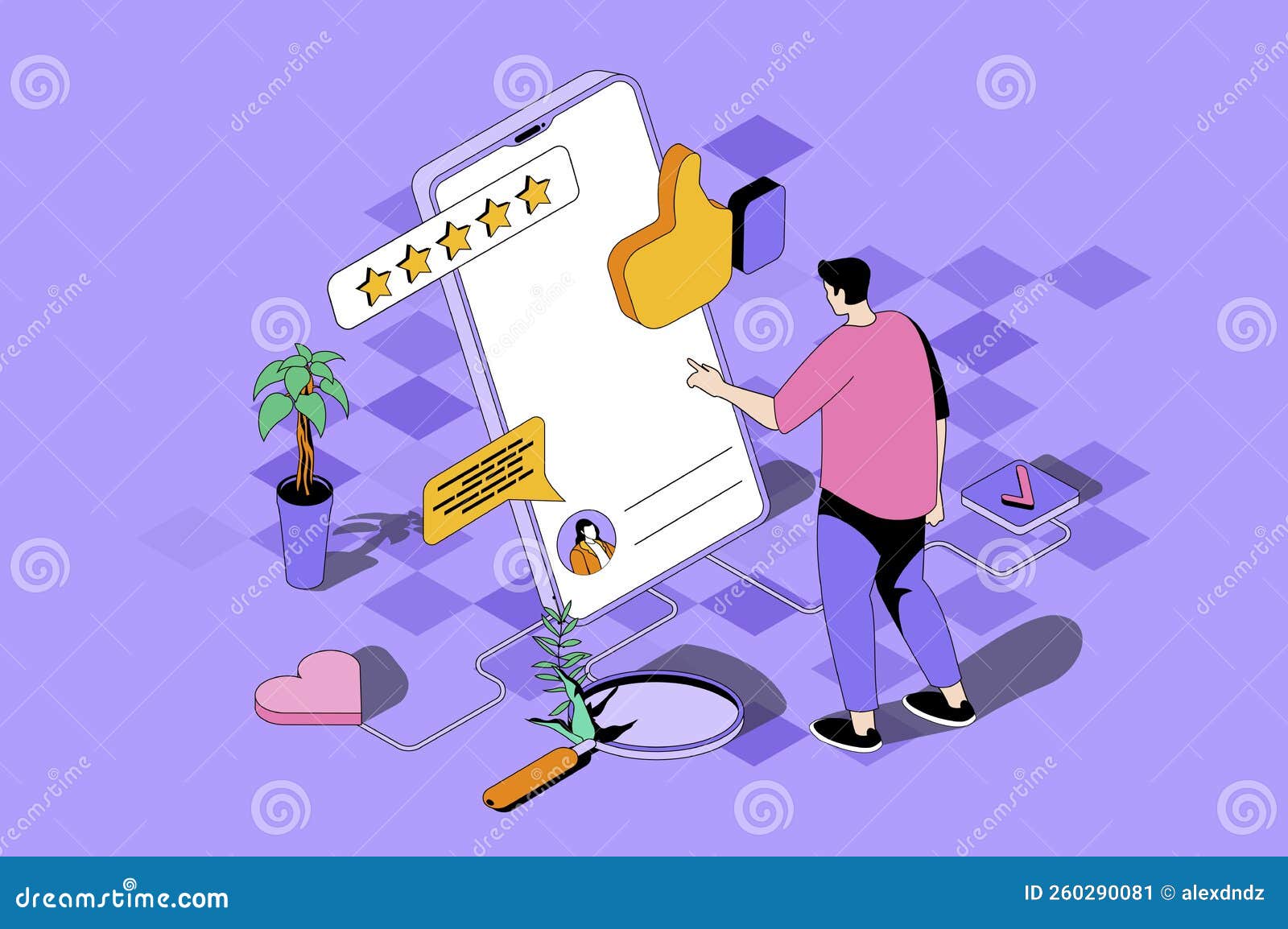 Best Feedback, Five Star Rating. Customer Client Positive Review. User ...