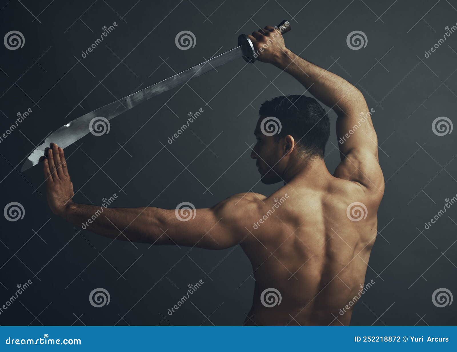 The Best Fighters are Never Angry. an Unrecognisable Man Standing Alone ...