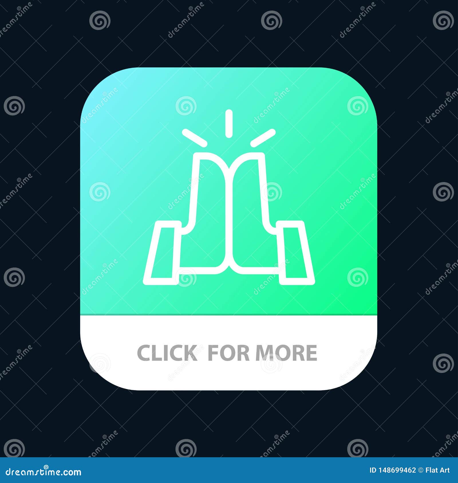 Best, Five, Friends, High Mobile App Button. Android and IOS Line ...