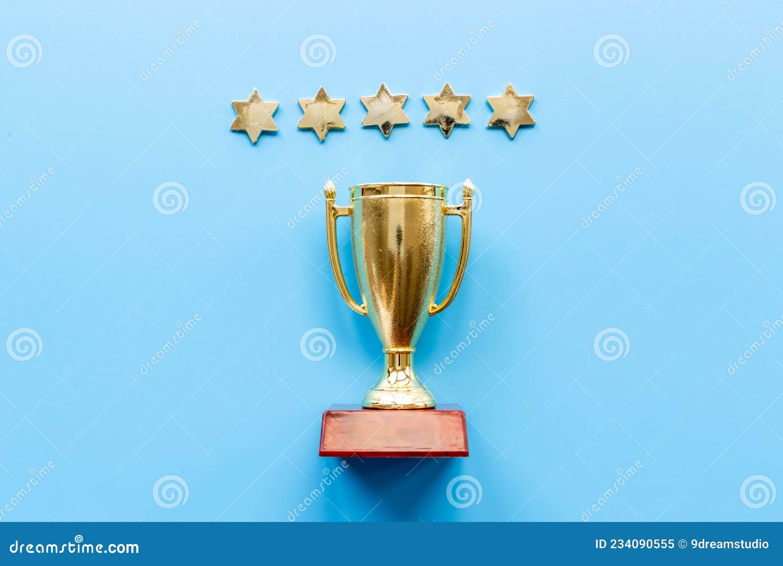 Best of the Best - Five Stars Rating and Winner Trophy Cup for Winner ...
