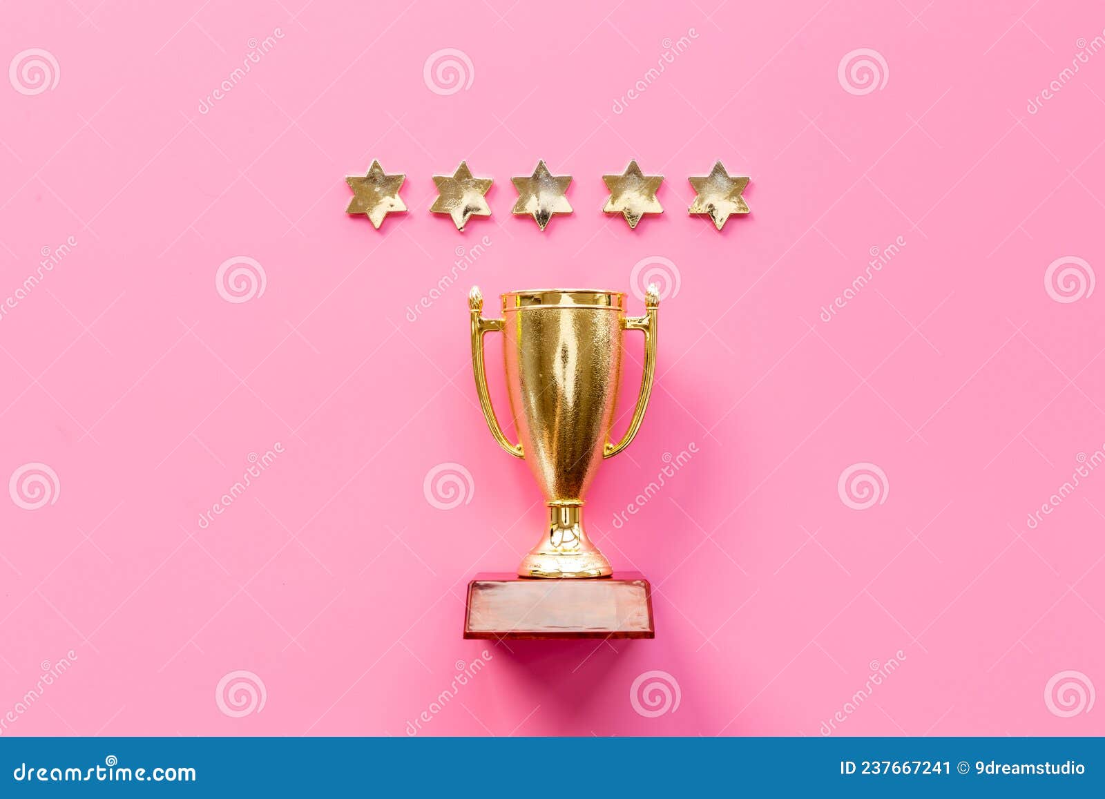 Best of the Best - Five Stars Rating and Winner Trophy Cup for Winner ...