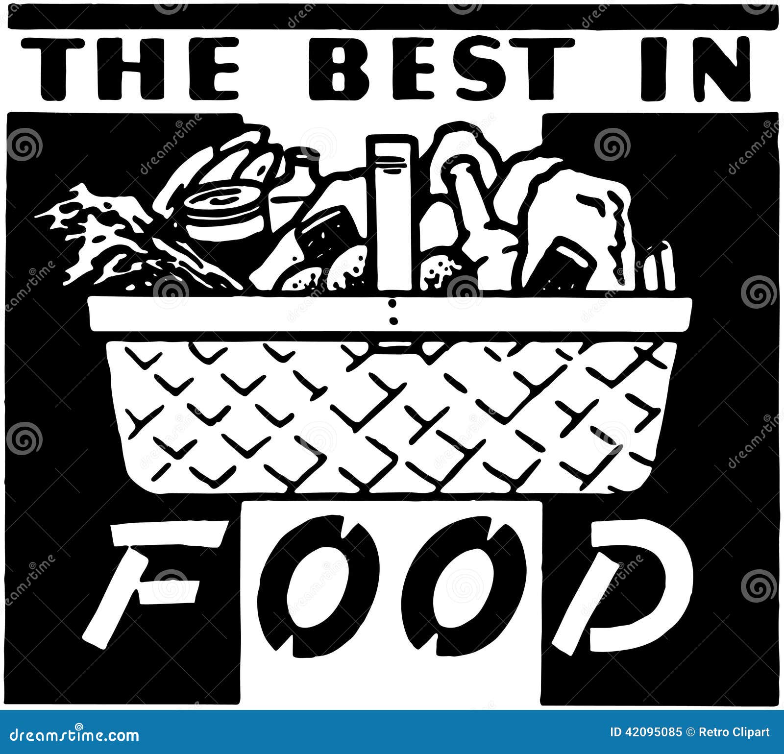 The Best In Food Cartoon Vector | CartoonDealer.com #42095085