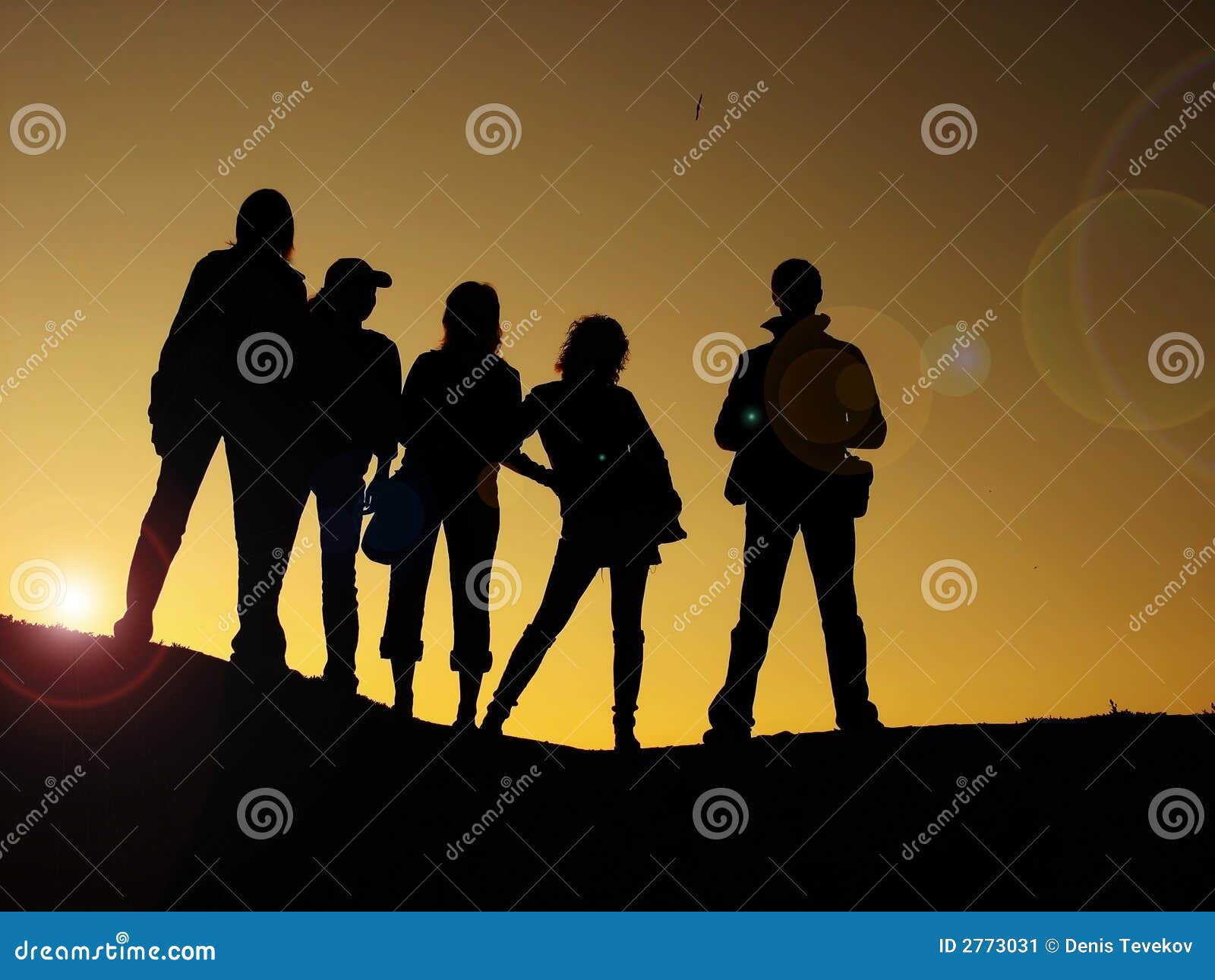 Best friends stock image. Image of shadow, retro, freedom - 2773031