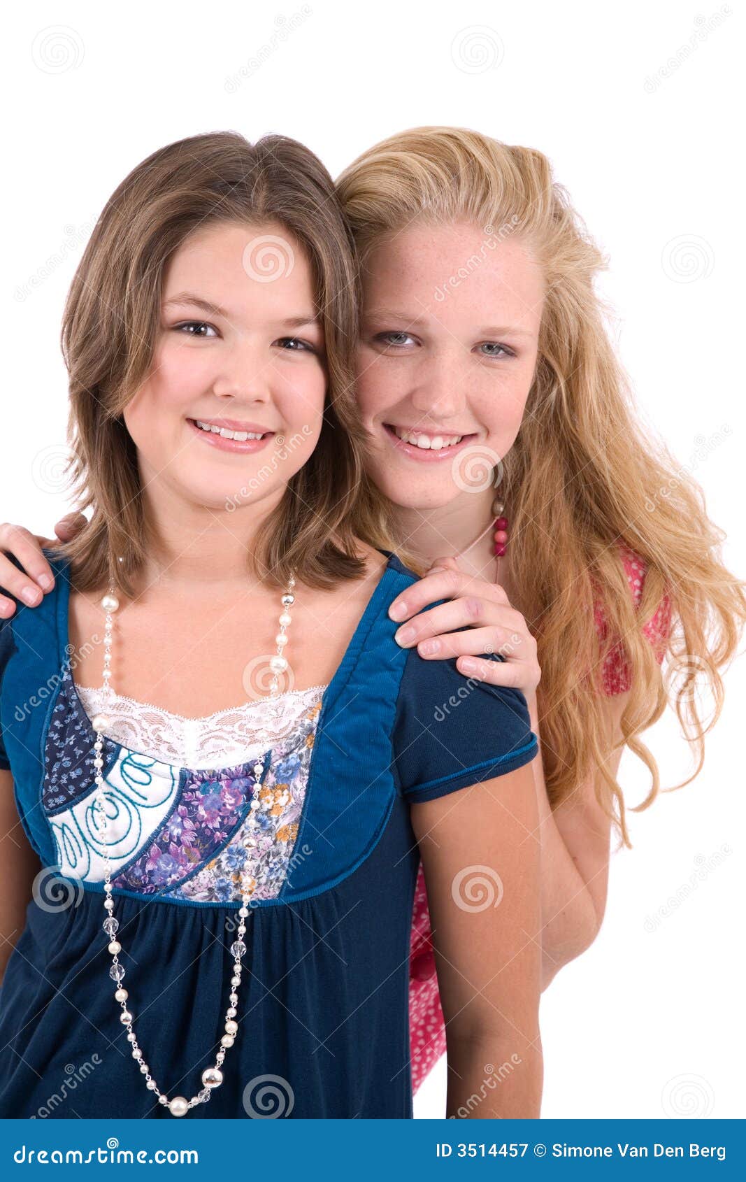 Best friends stock image. Image of teens, brunette, teenager - 3514457