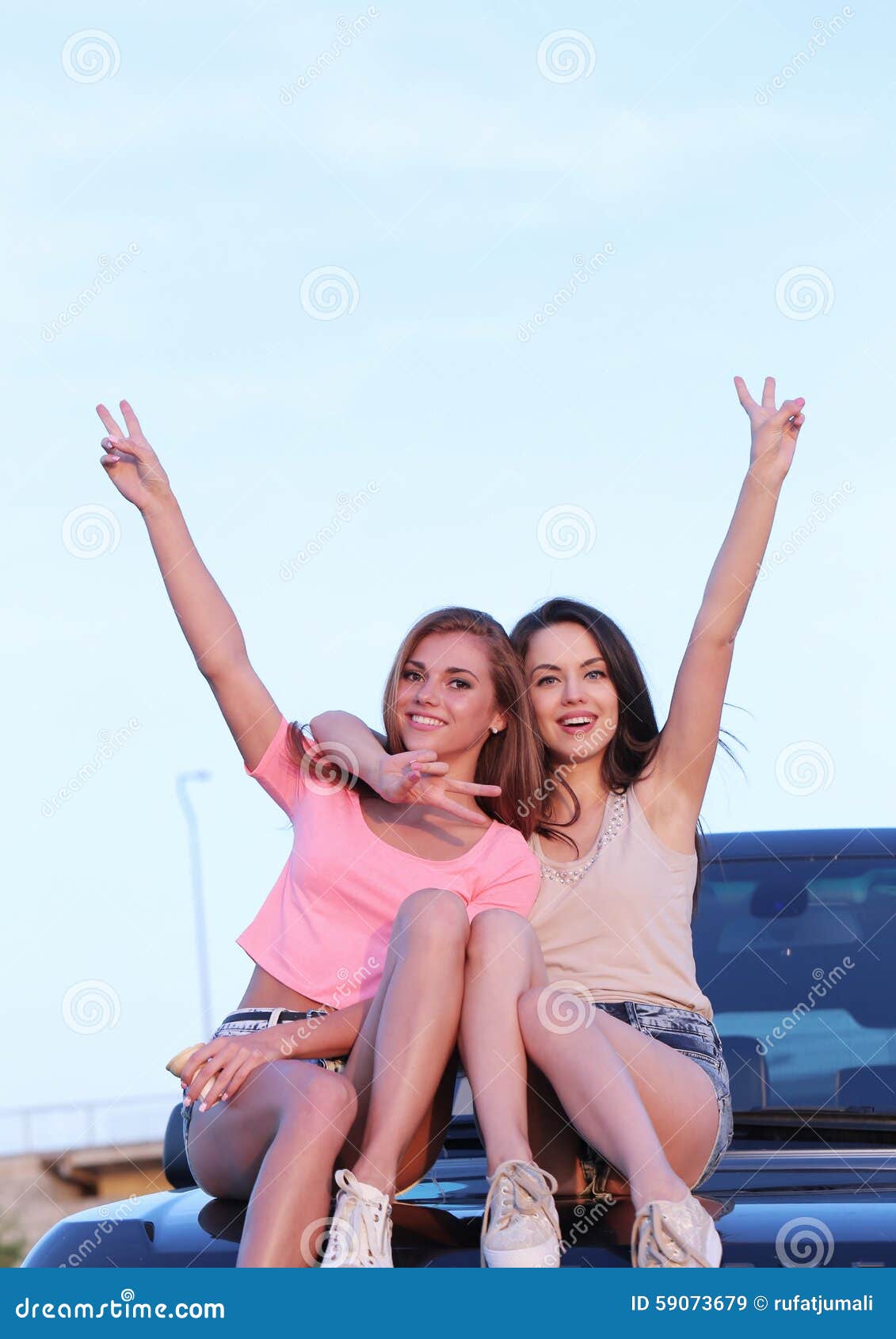 Best Friends Forever Stock Image Image Of Attractive 59073679