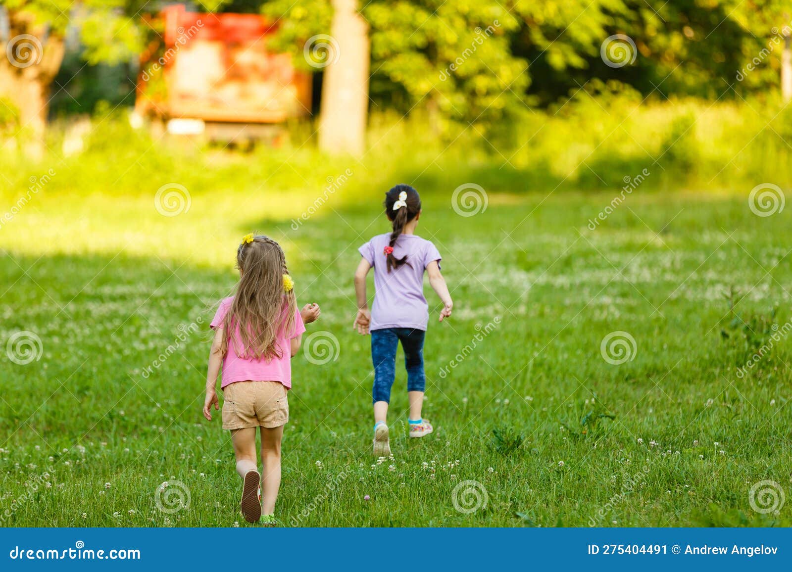The Best Friends Playing Together Stock Image - Image of cute, smile ...