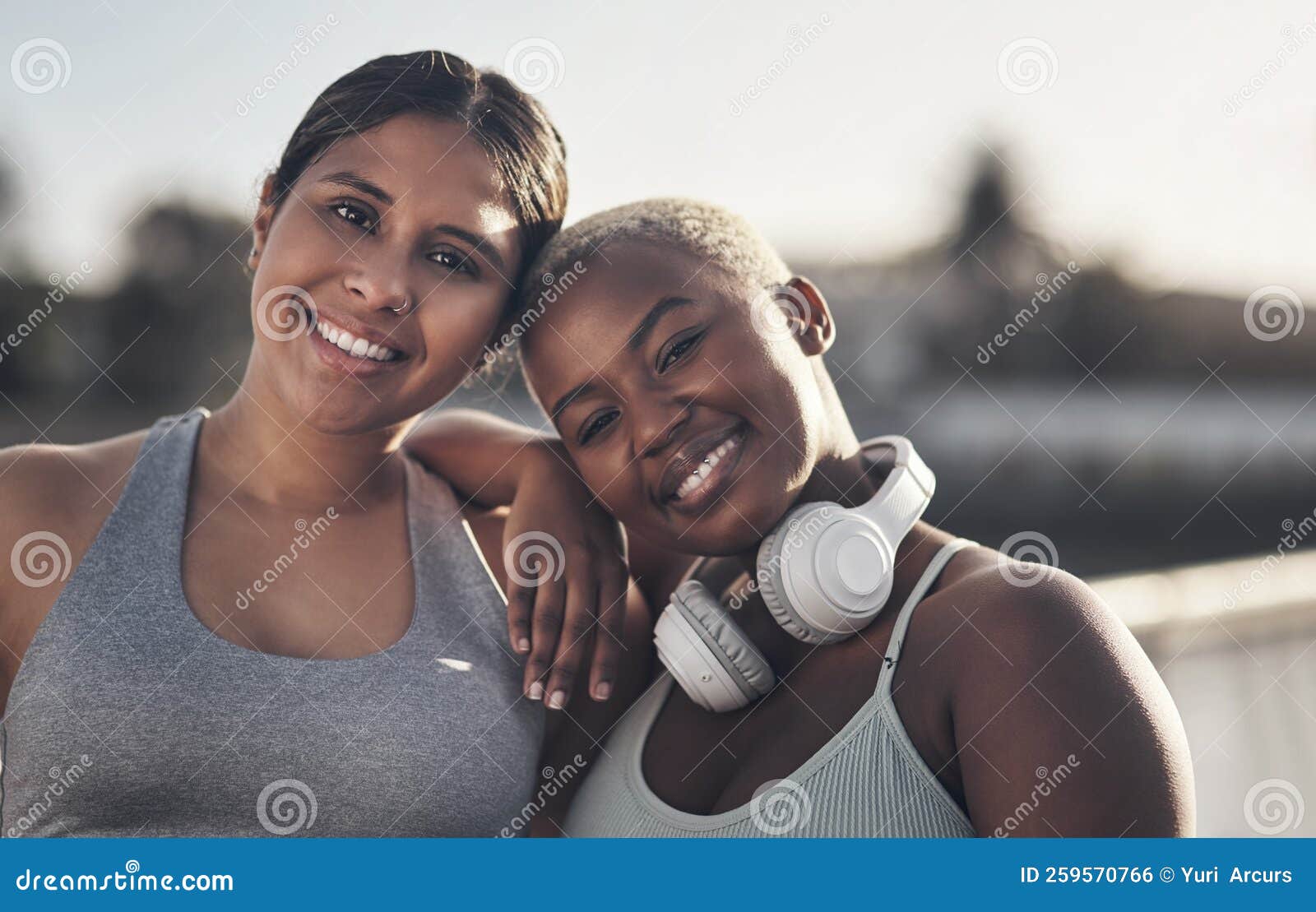 Best Friends Support Each Other through Everything. Two Friends Out for ...