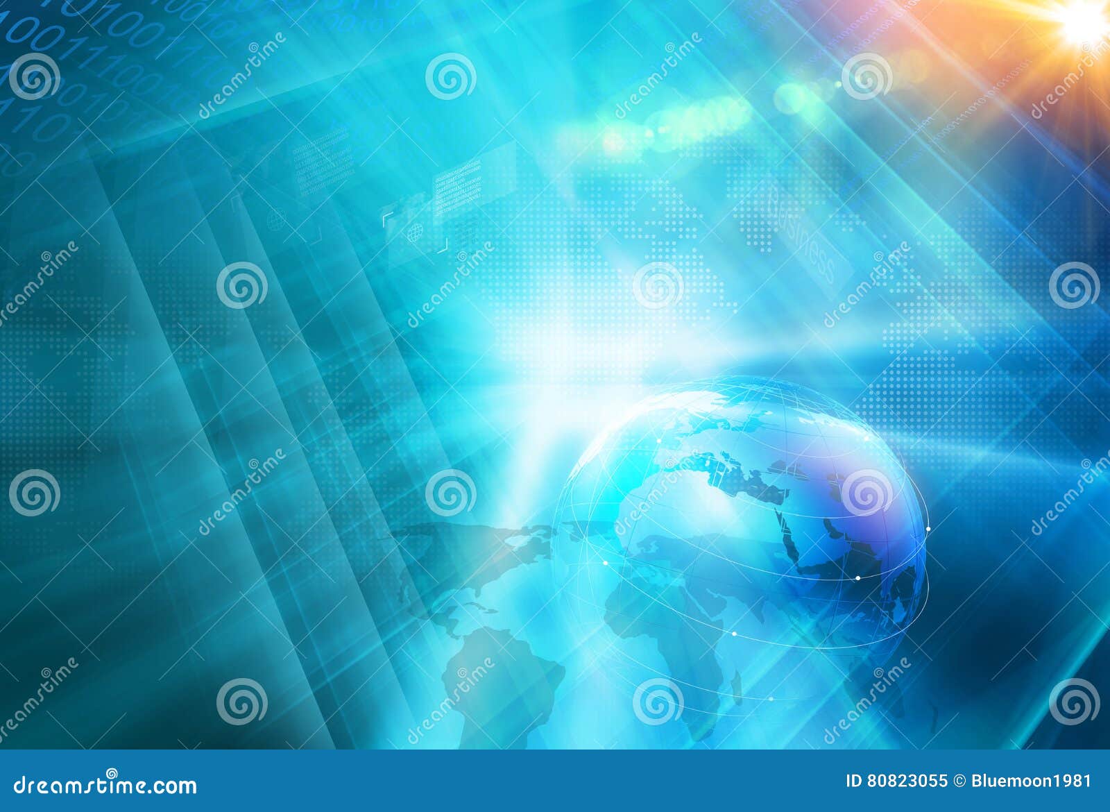 Best Global Connection Background Concept Series 50 Stock Illustration ...