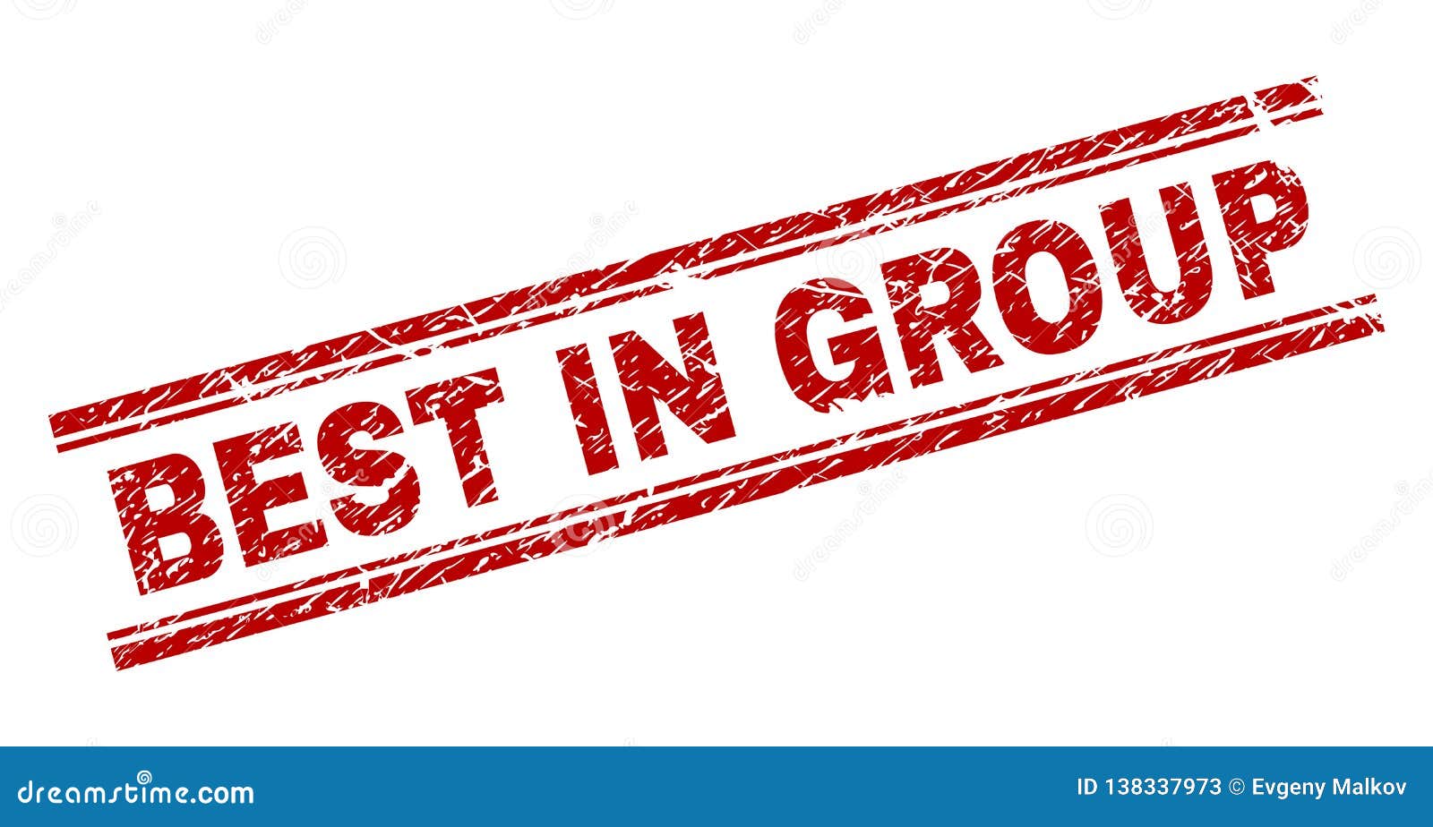 Grunge Textured BEST in GROUP Stamp Seal Stock Vector - Illustration of ...