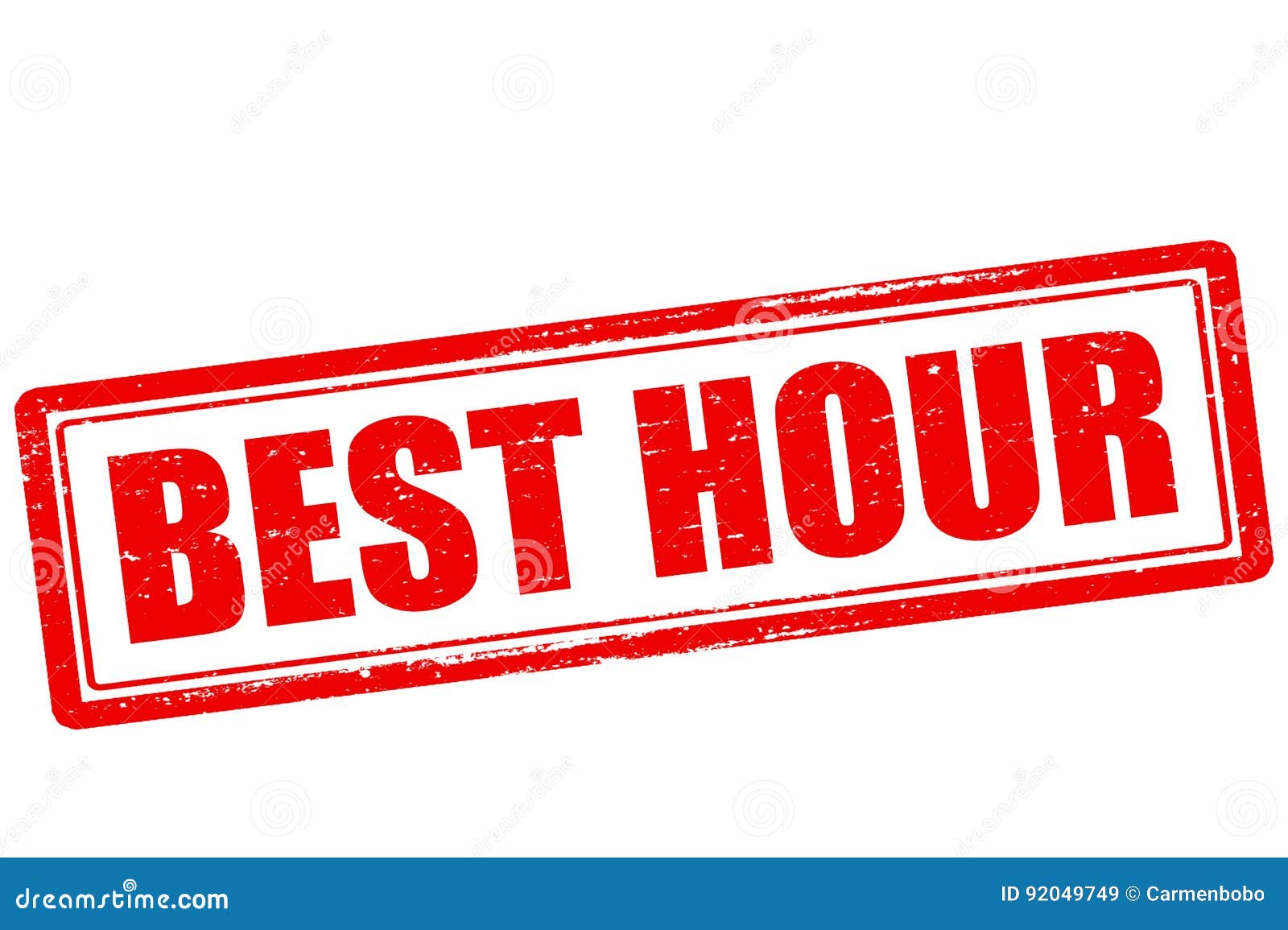 Best hour stock illustration. Illustration of rubber - 92049749