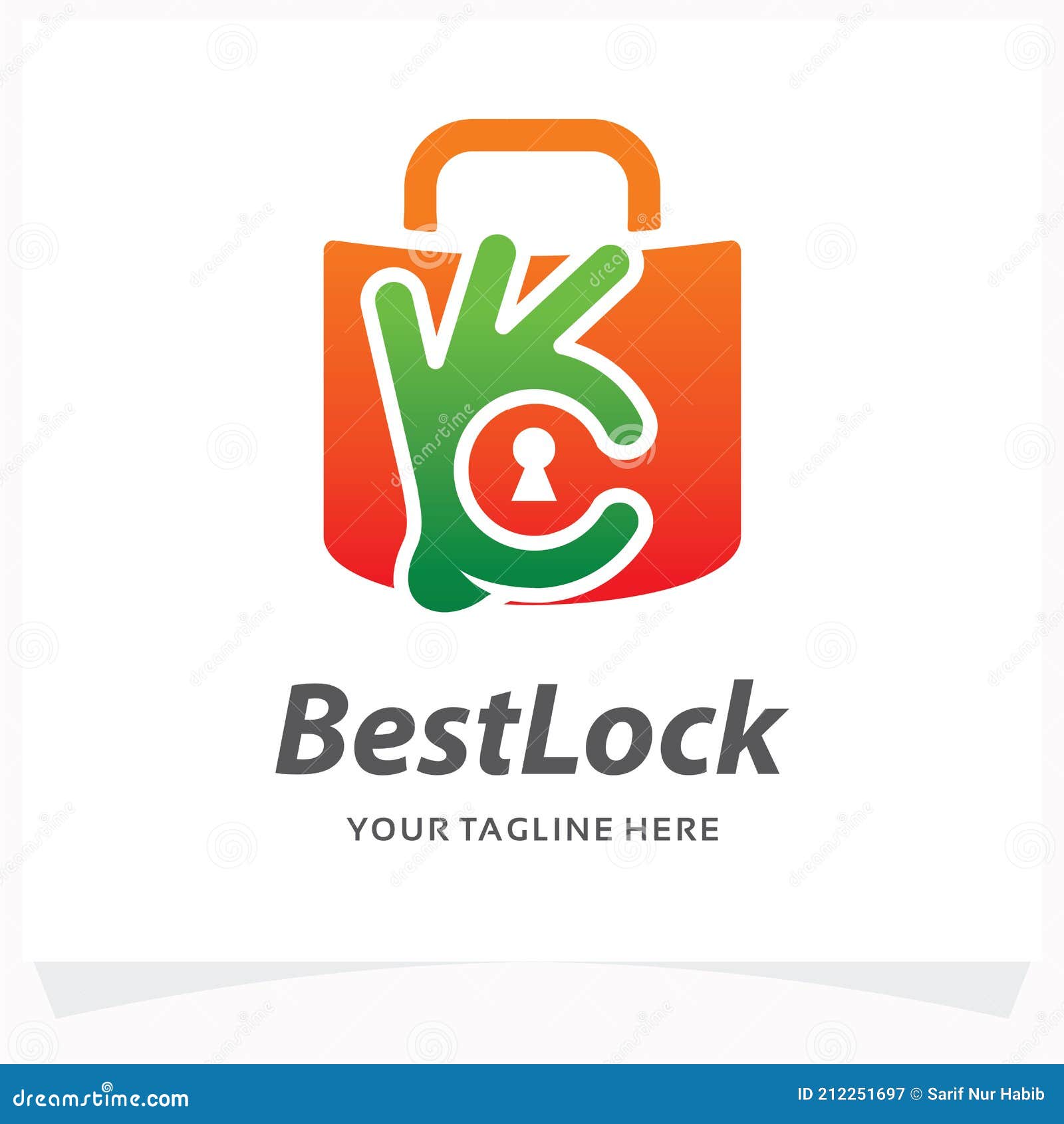 Best Lock Logo Design Template Stock Vector - Illustration of modern ...
