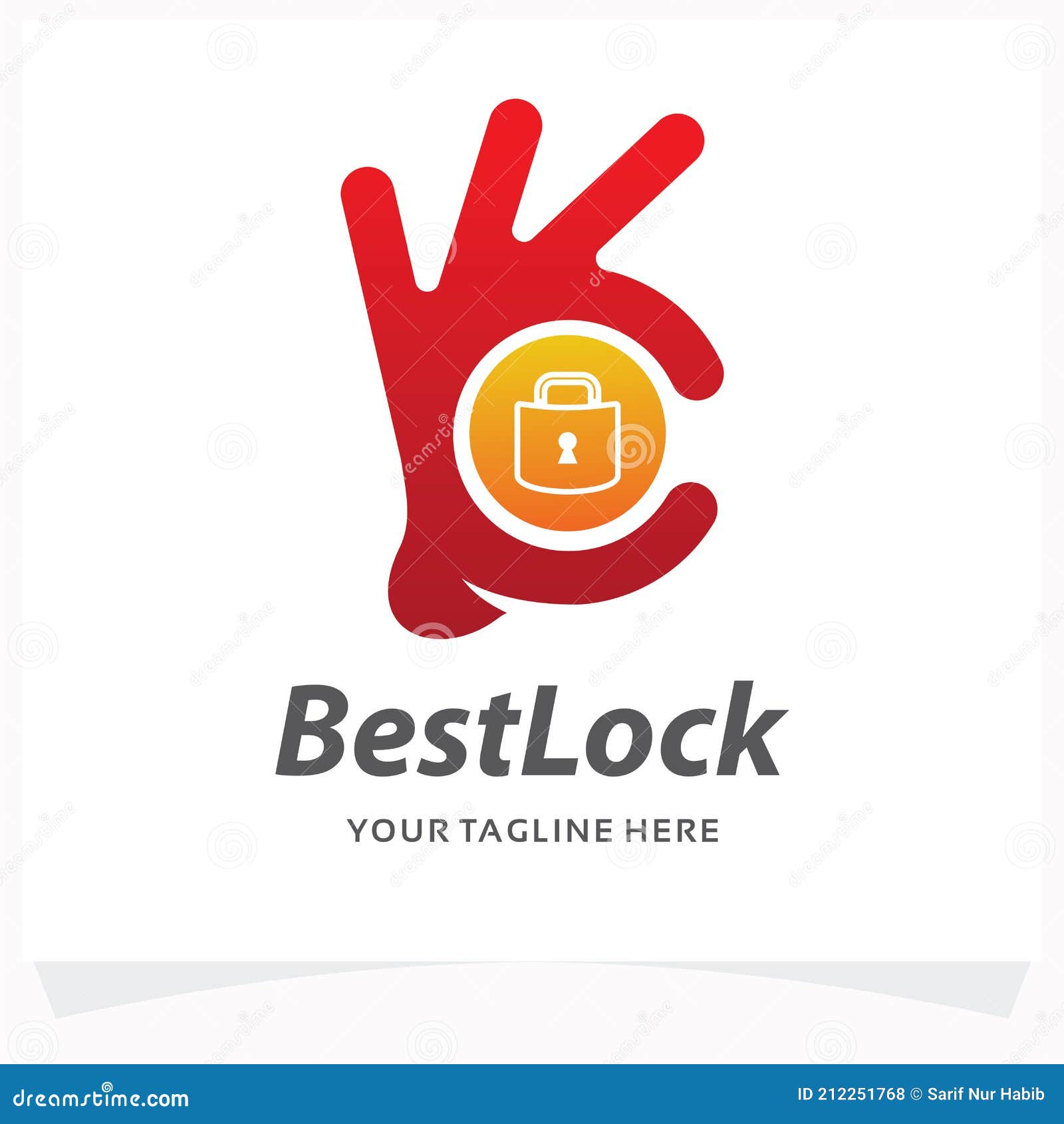 Best Lock Logo Design Template Stock Vector - Illustration of graphic ...