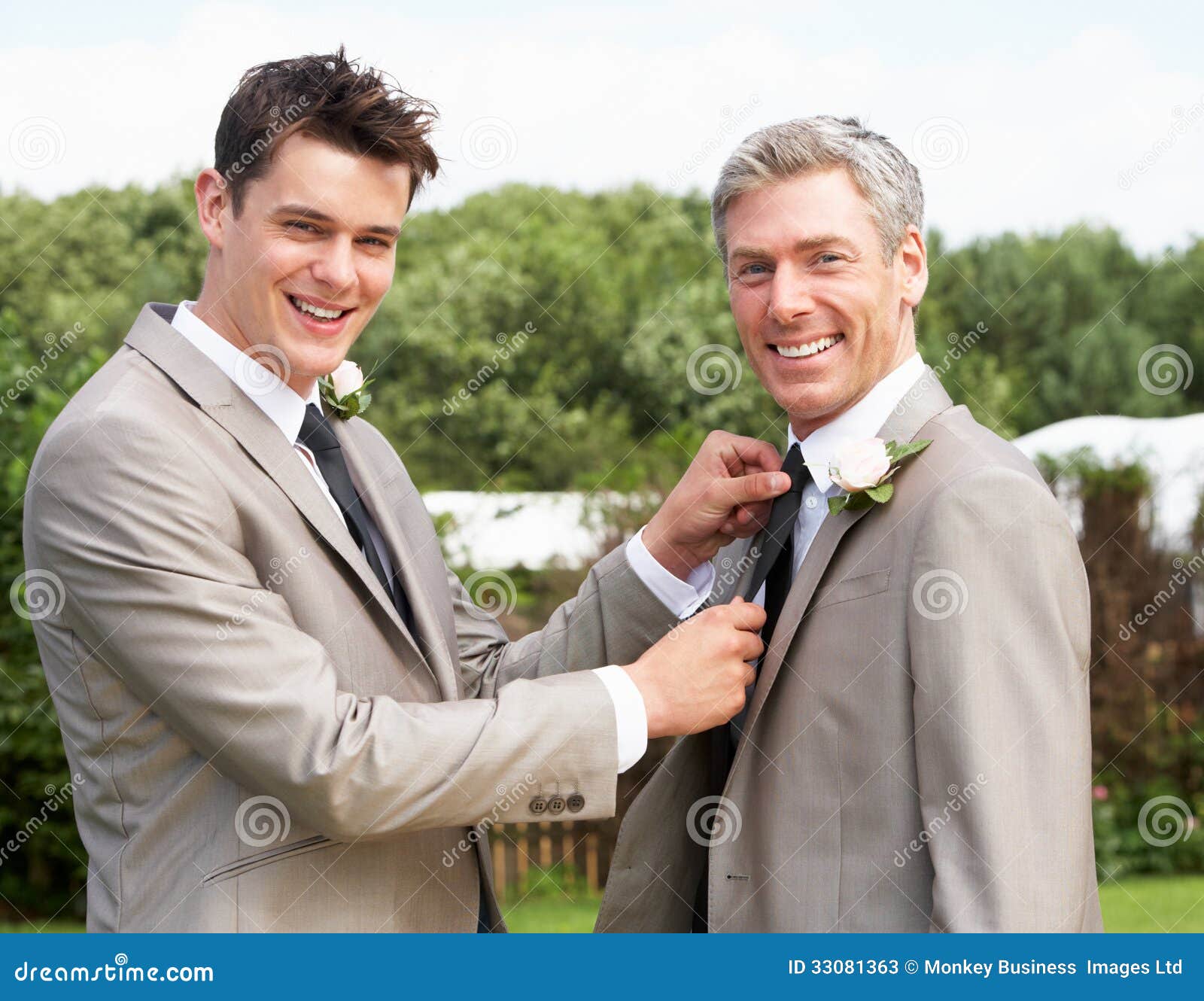 Best Man and Groom at Wedding Stock Image - Image of people, love: 33081363