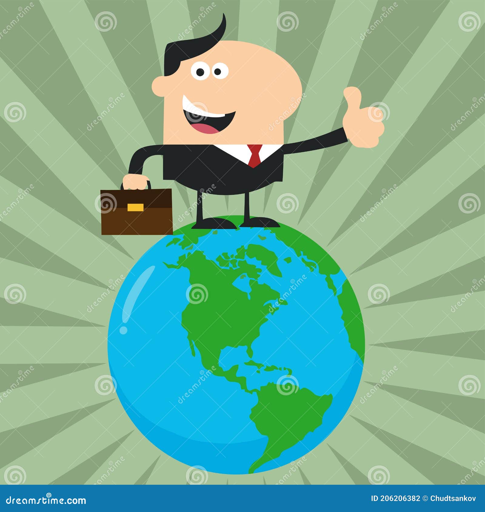 The Best Manager on the World Stock Vector - Illustration of boss ...
