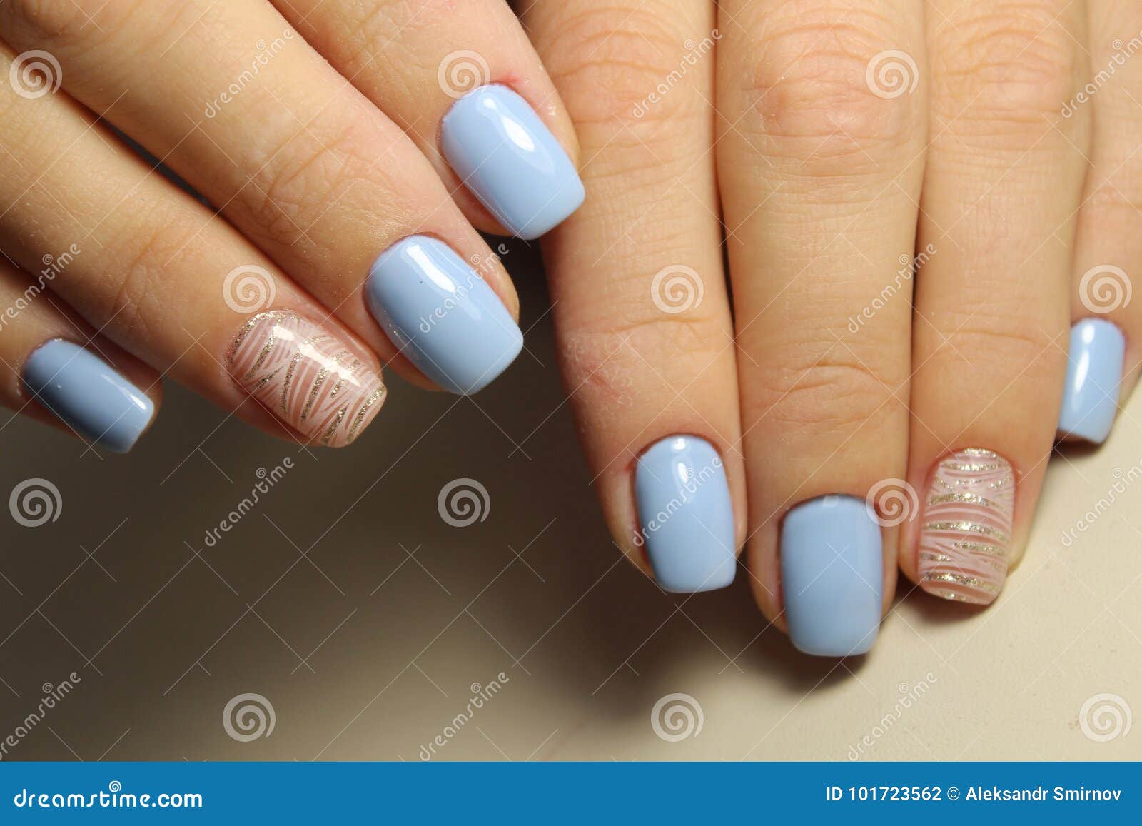The best manicure design stock photo. Image of hands - 101723562