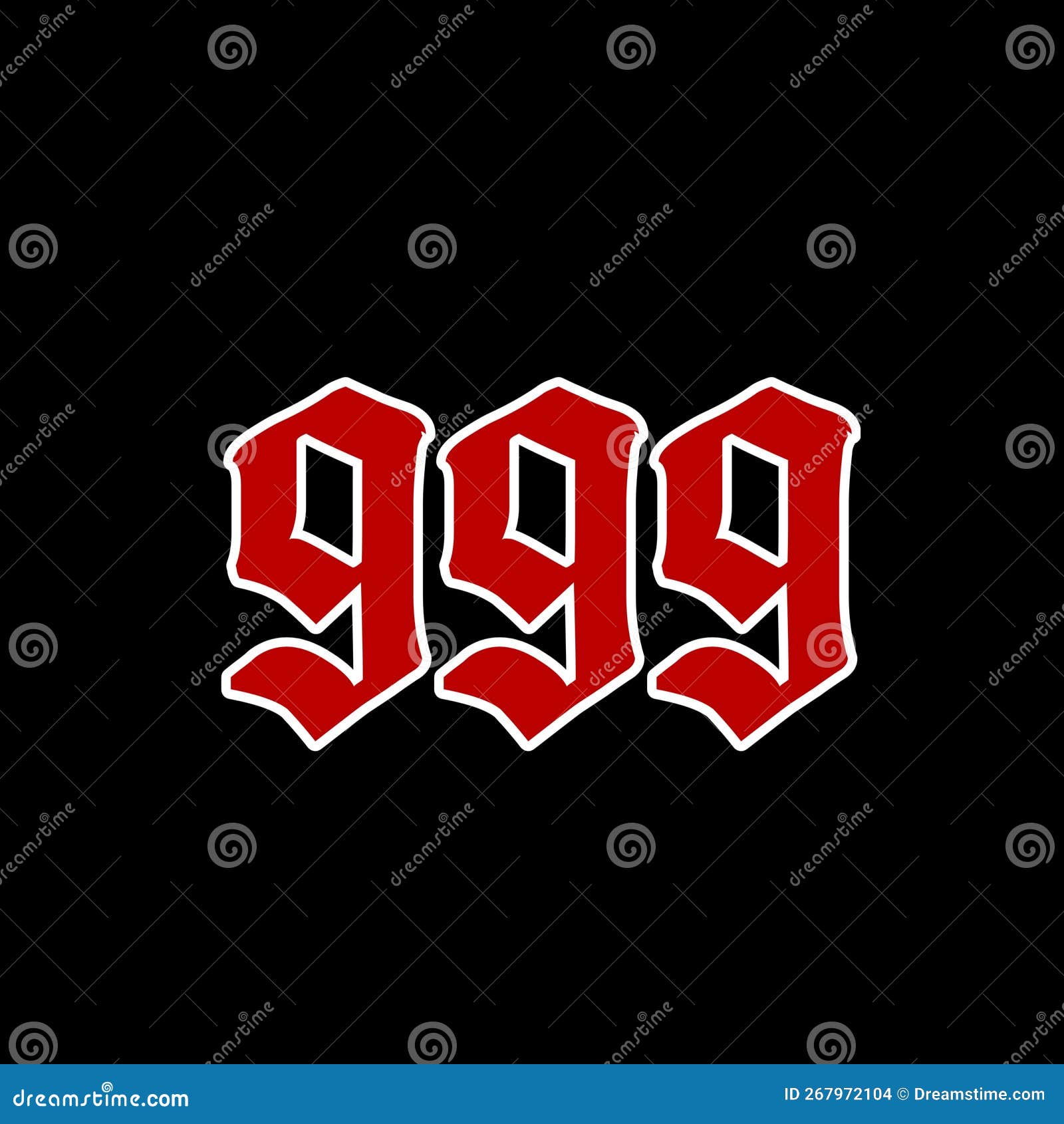 The Best Number Than the Other Numbers Stock Illustration ...