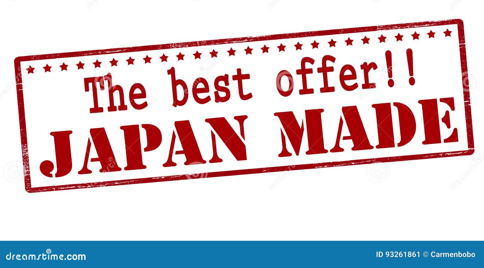 The best offer Japan made stock illustration. Illustration of packed ...