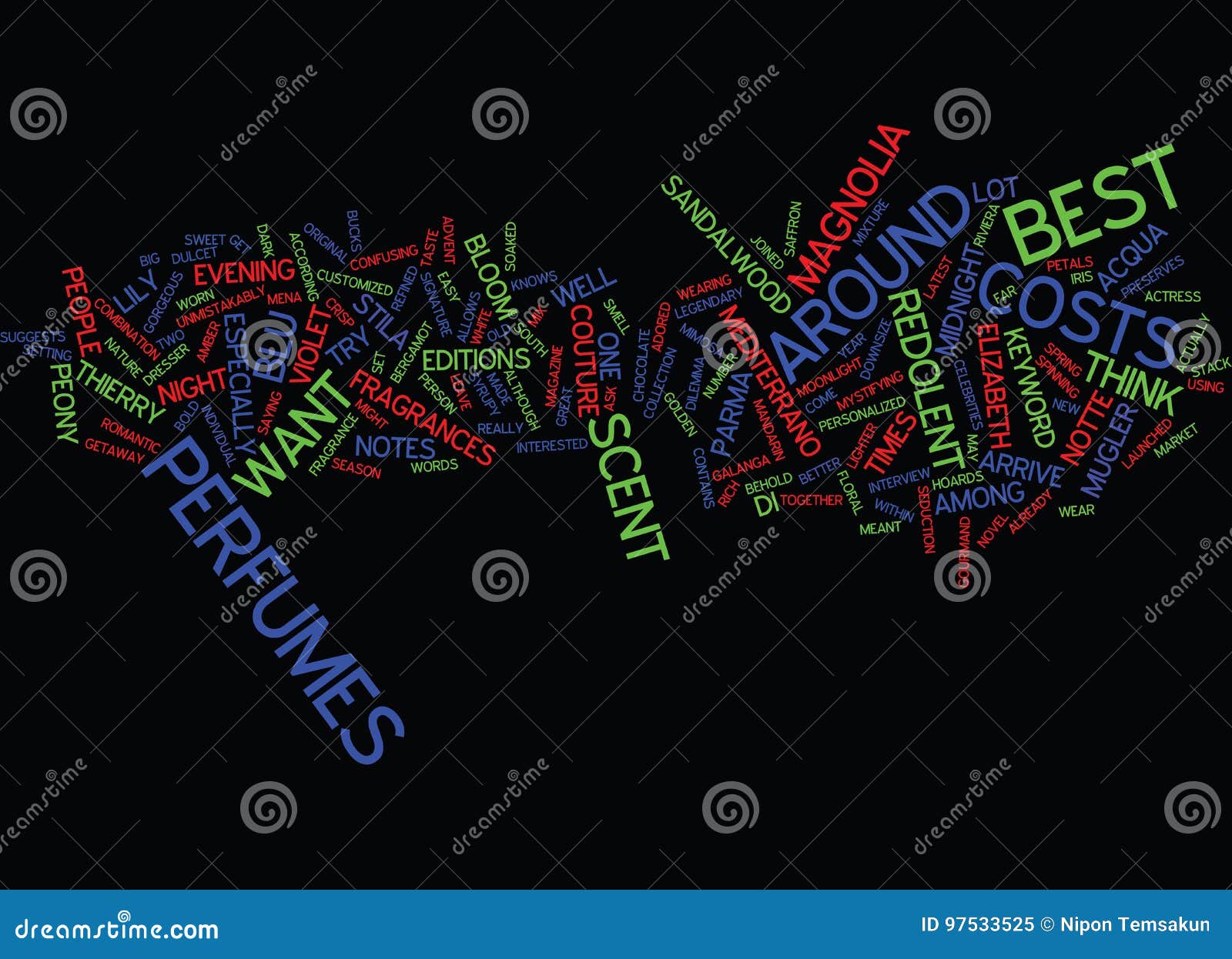 Best Perfumes Word Cloud Concept Stock Illustration - Illustration of ...
