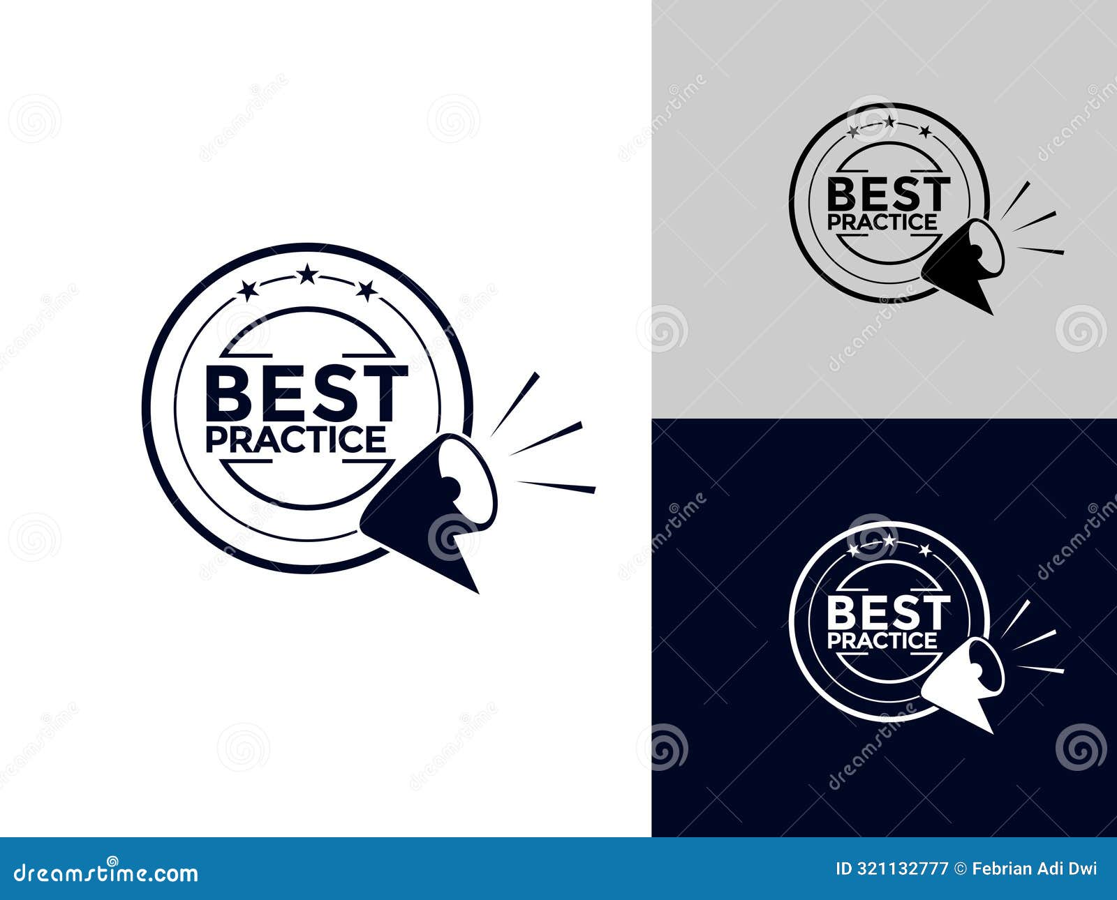 Best Practice Stamp. Best Practice Round Ribbon Sticker Stock Vector ...
