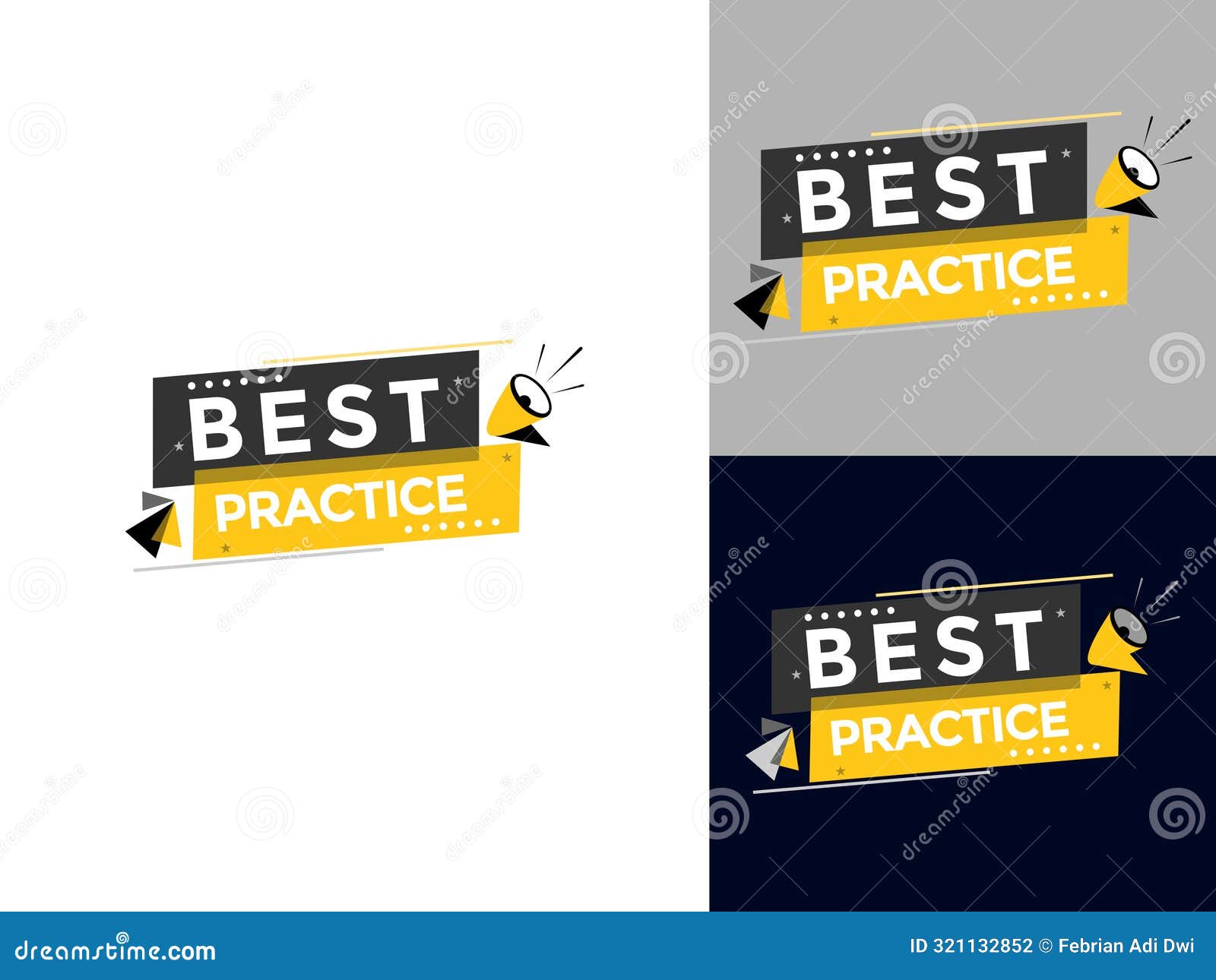 Best Practice Stamp. Best Practice Round Ribbon Sticker Stock Vector ...