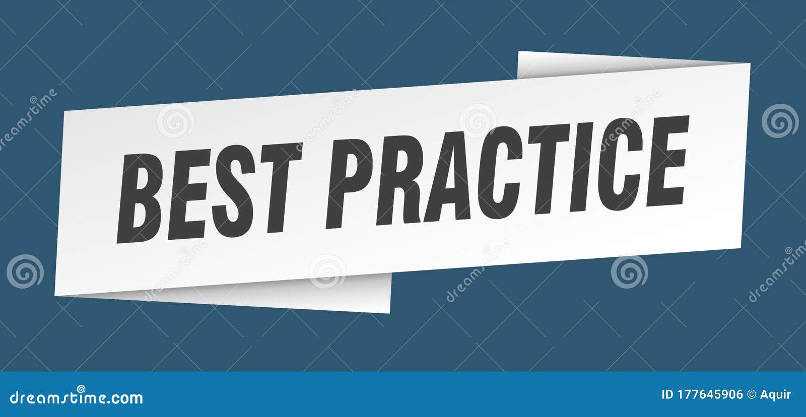 Best Practice Banner Template. Best Practice Ribbon Label Stock Vector ...