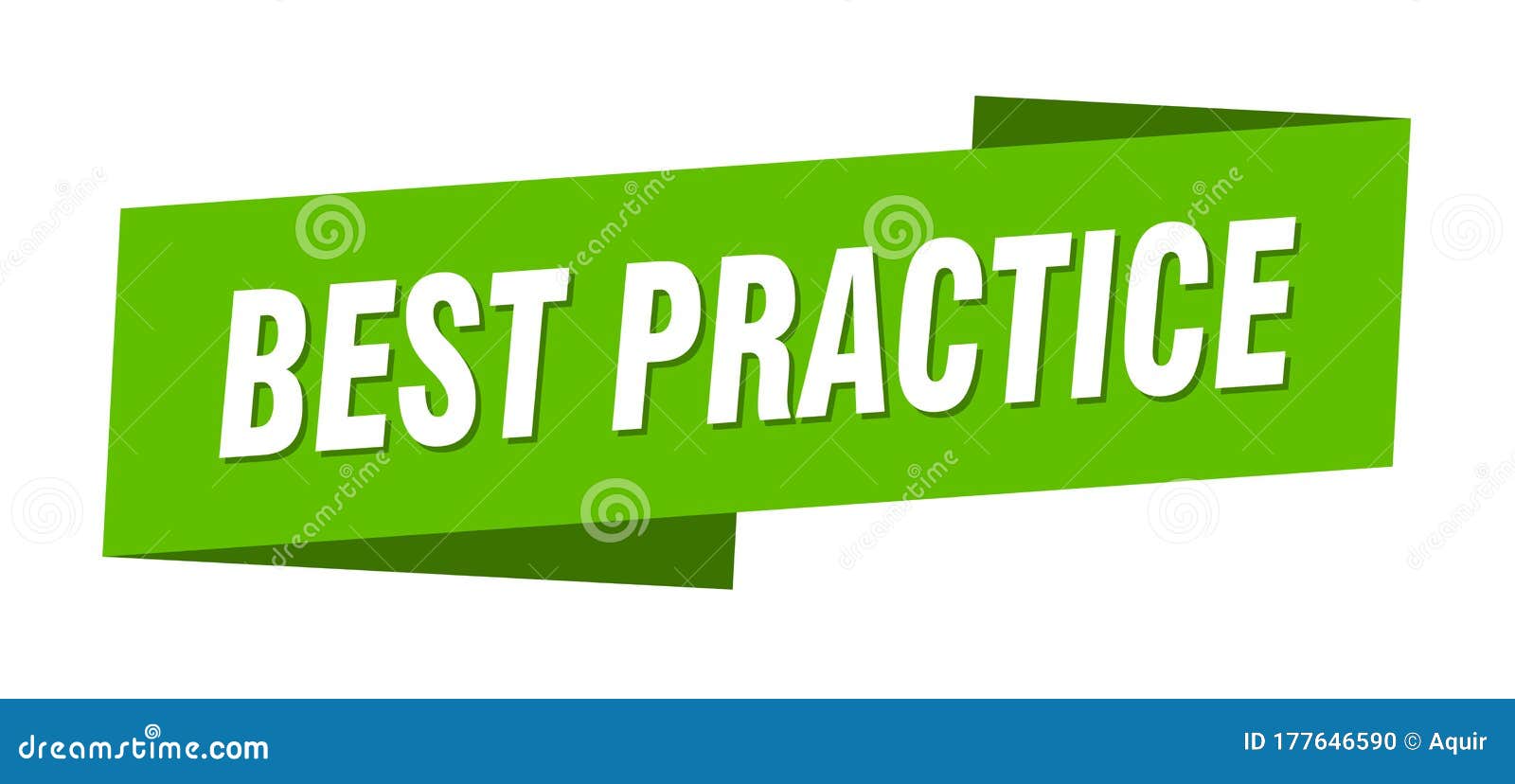Best Practice Banner Template. Best Practice Ribbon Label Stock Vector ...