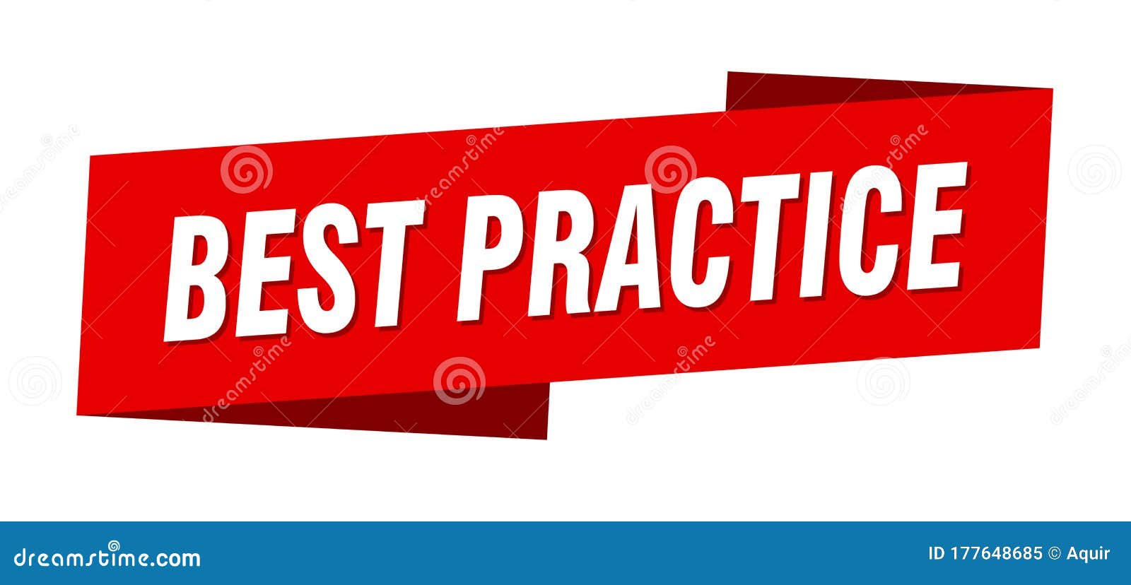 Best Practice Banner Template. Best Practice Ribbon Label Stock Vector ...
