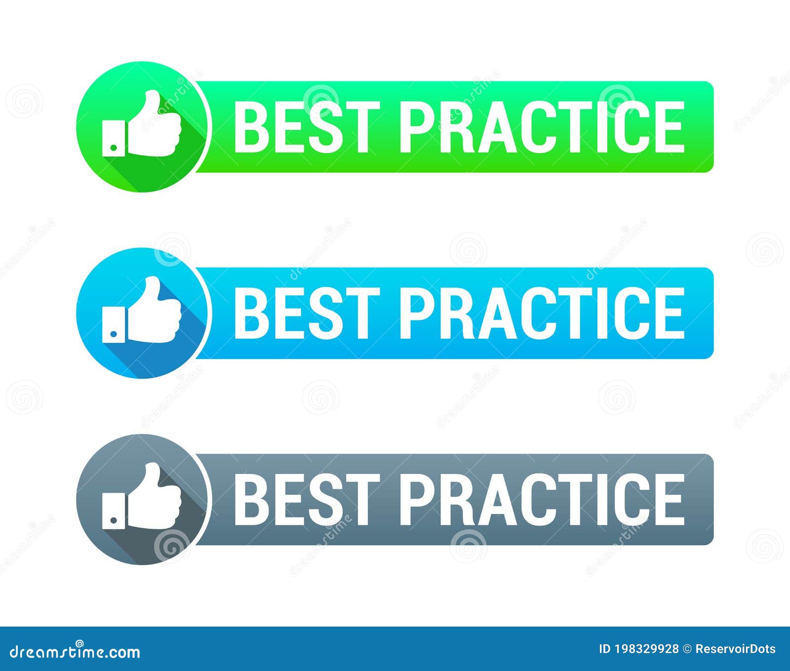 Best Practice Banner Vector Stock Vector - Illustration of succeed ...