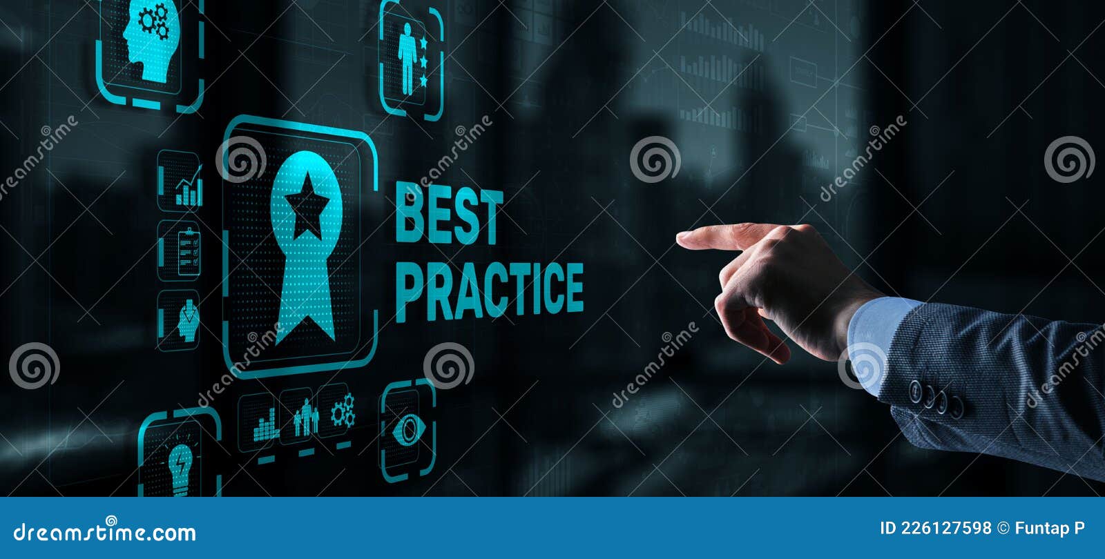 Best Practice Business Technology Internet Successful Business Concept ...