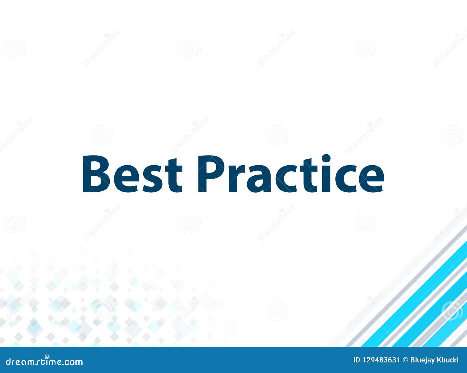 Best Practice Modern Flat Design Blue Abstract Background Stock ...