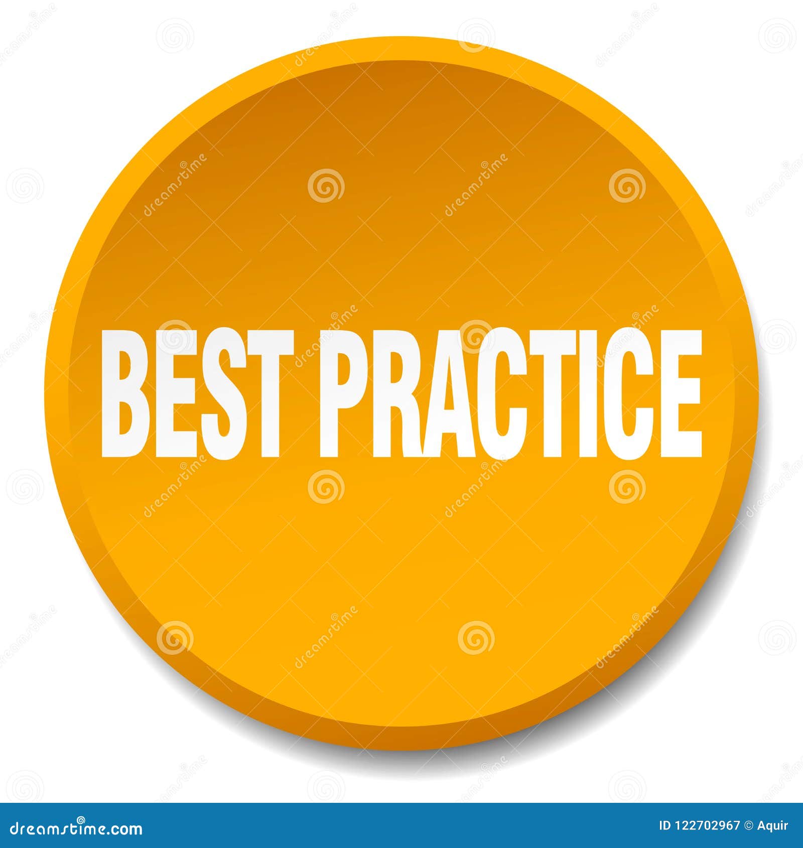 Best practice button stock vector. Illustration of label - 122702967