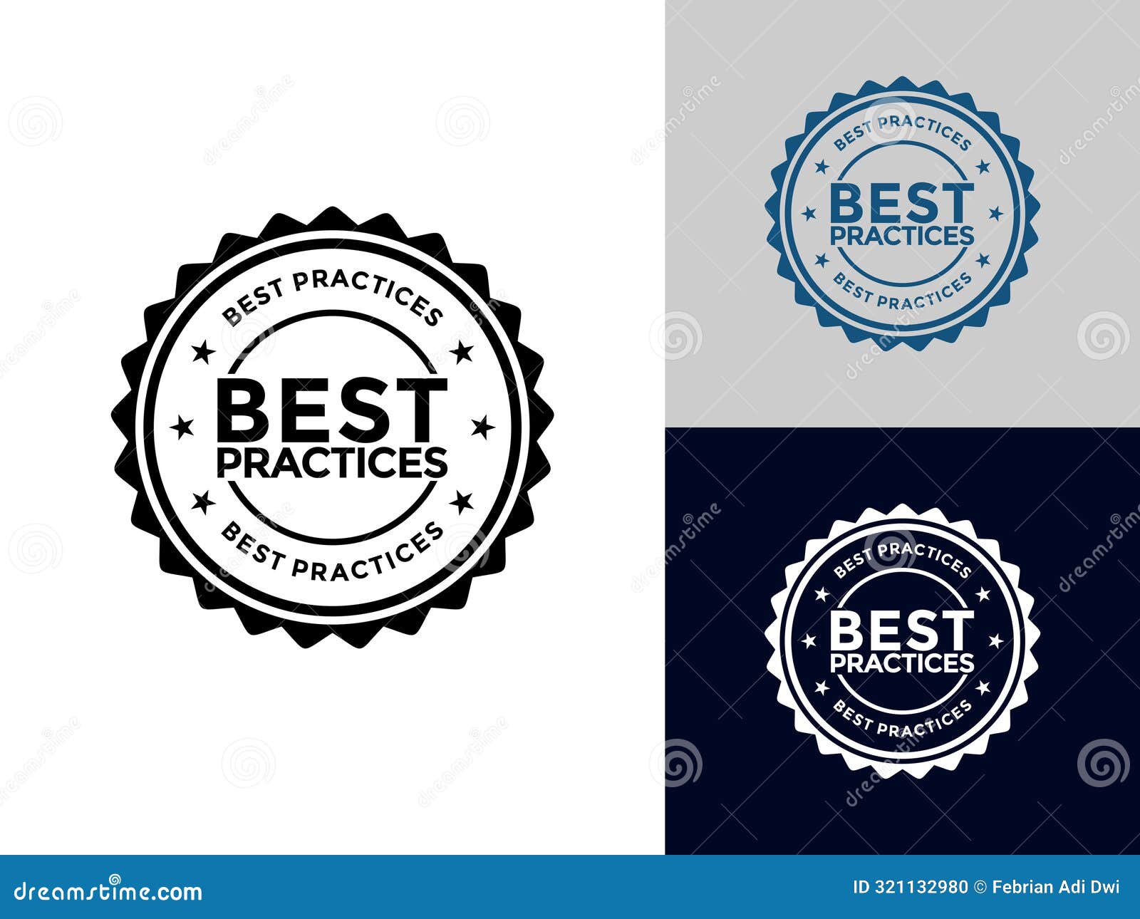 Best Practice Stamp. Best Practice Round Ribbon Sticker Stock Vector ...