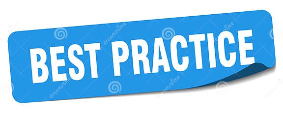 Best Practice Sticker. Best Practice Label Stock Vector - Illustration ...