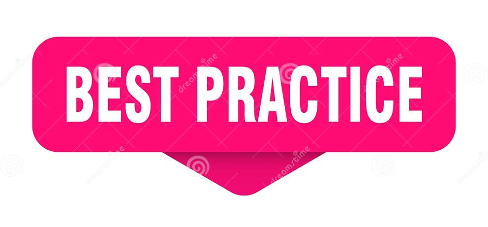 Best Practice Sticker. Best Practice Sign on Transparent Background ...