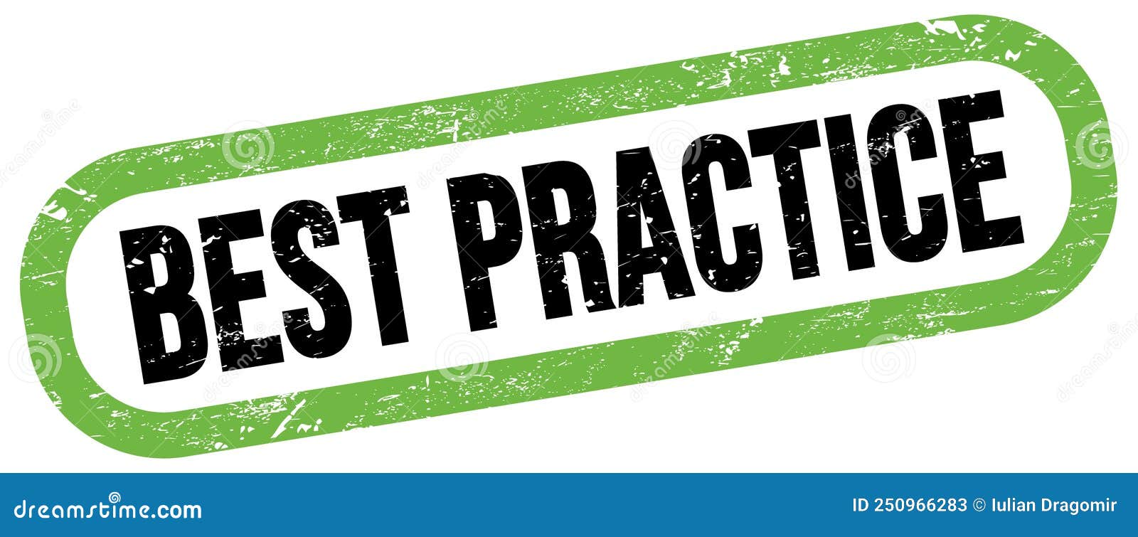 BEST PRACTICE, Text Written on Green-black Stamp Sign Stock ...