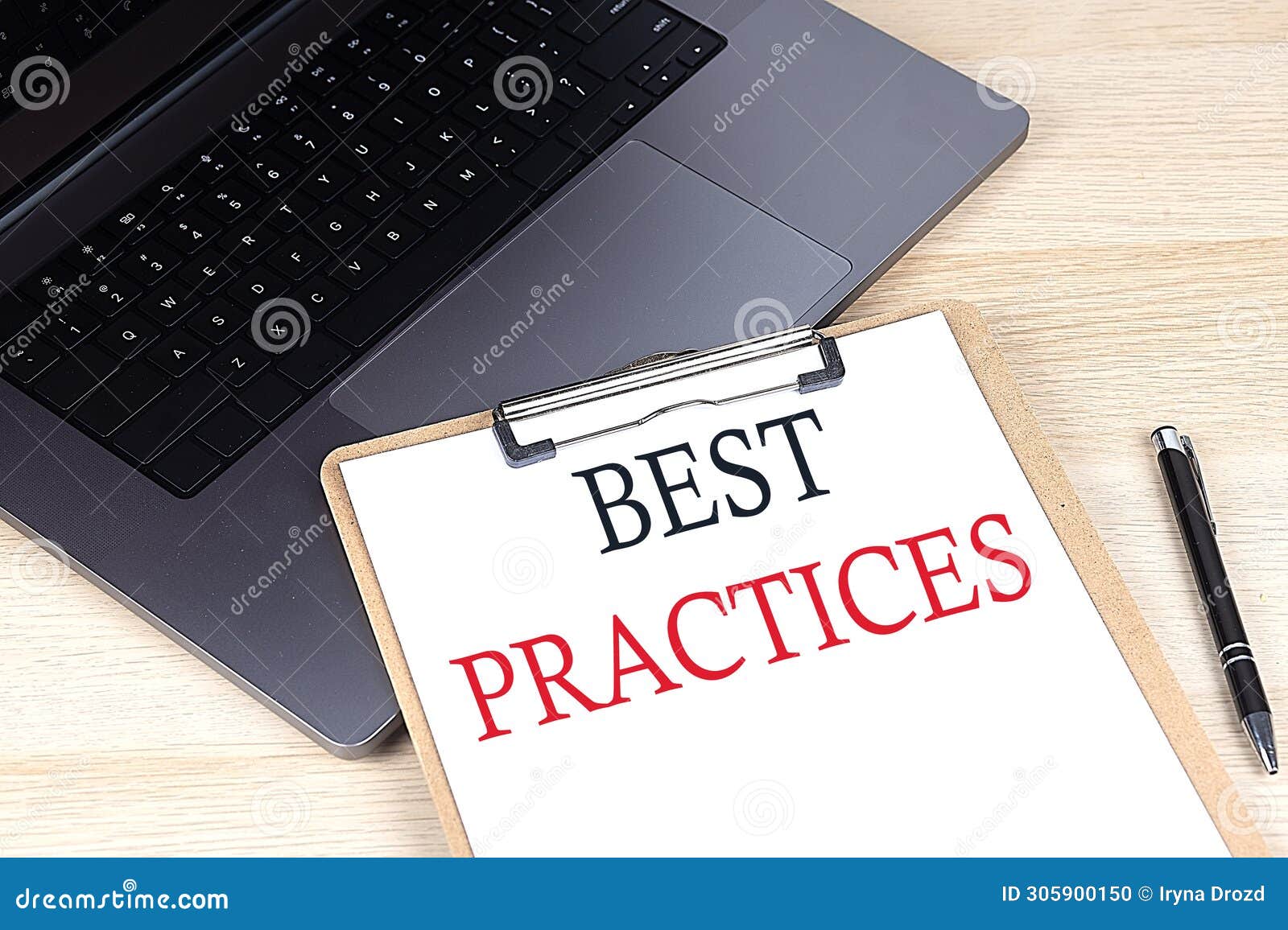 BEST PRACTICES Text Written on a Paper Clipboard on Laptop Stock Photo ... BEST PRACTICES Text Written on a Paper Clipboard on Laptop Stock Photo ...