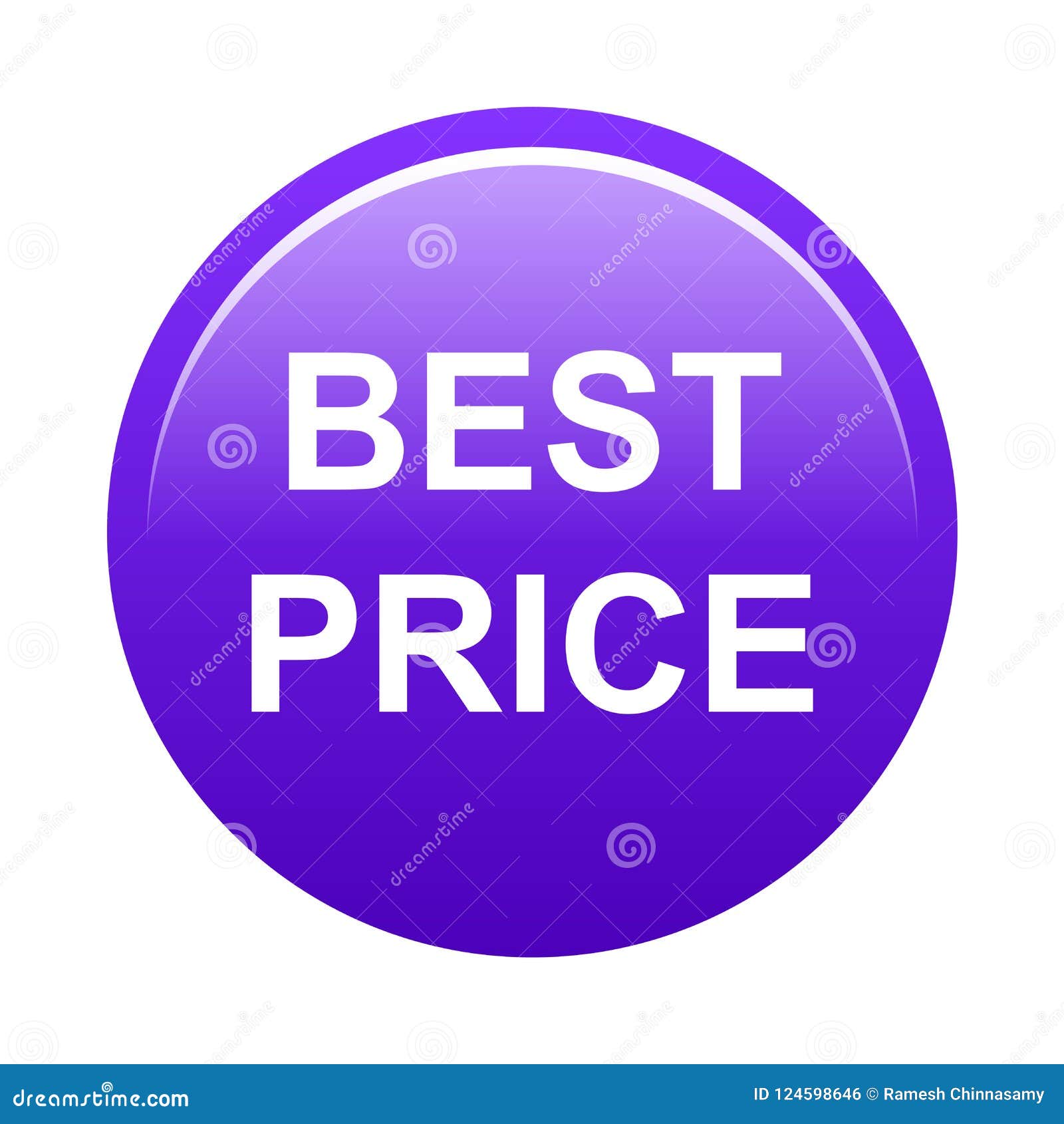 Best price button stock vector. Illustration of banner - 124598646