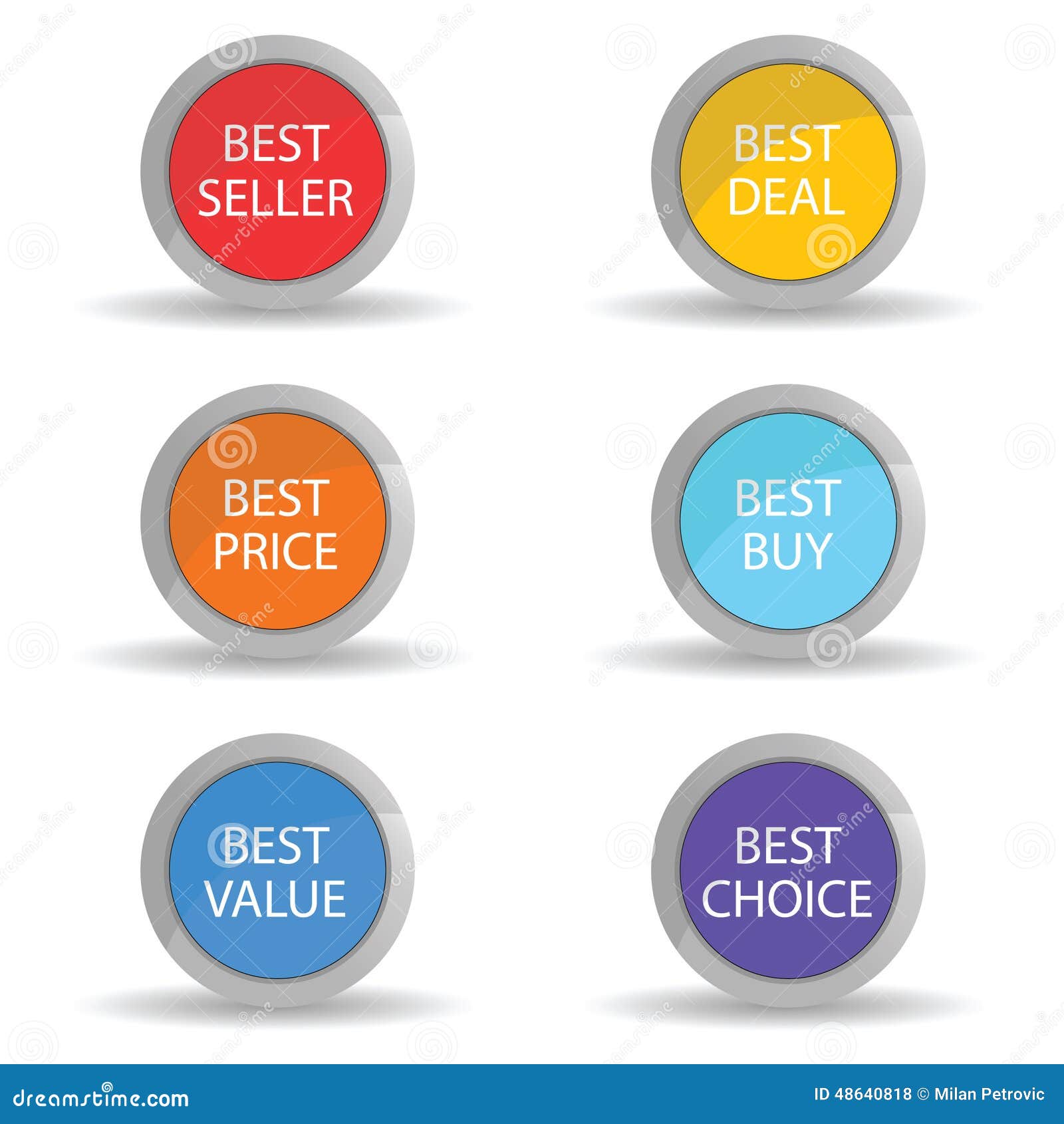 Best price color vector stock vector. Illustration of retail - 48640818