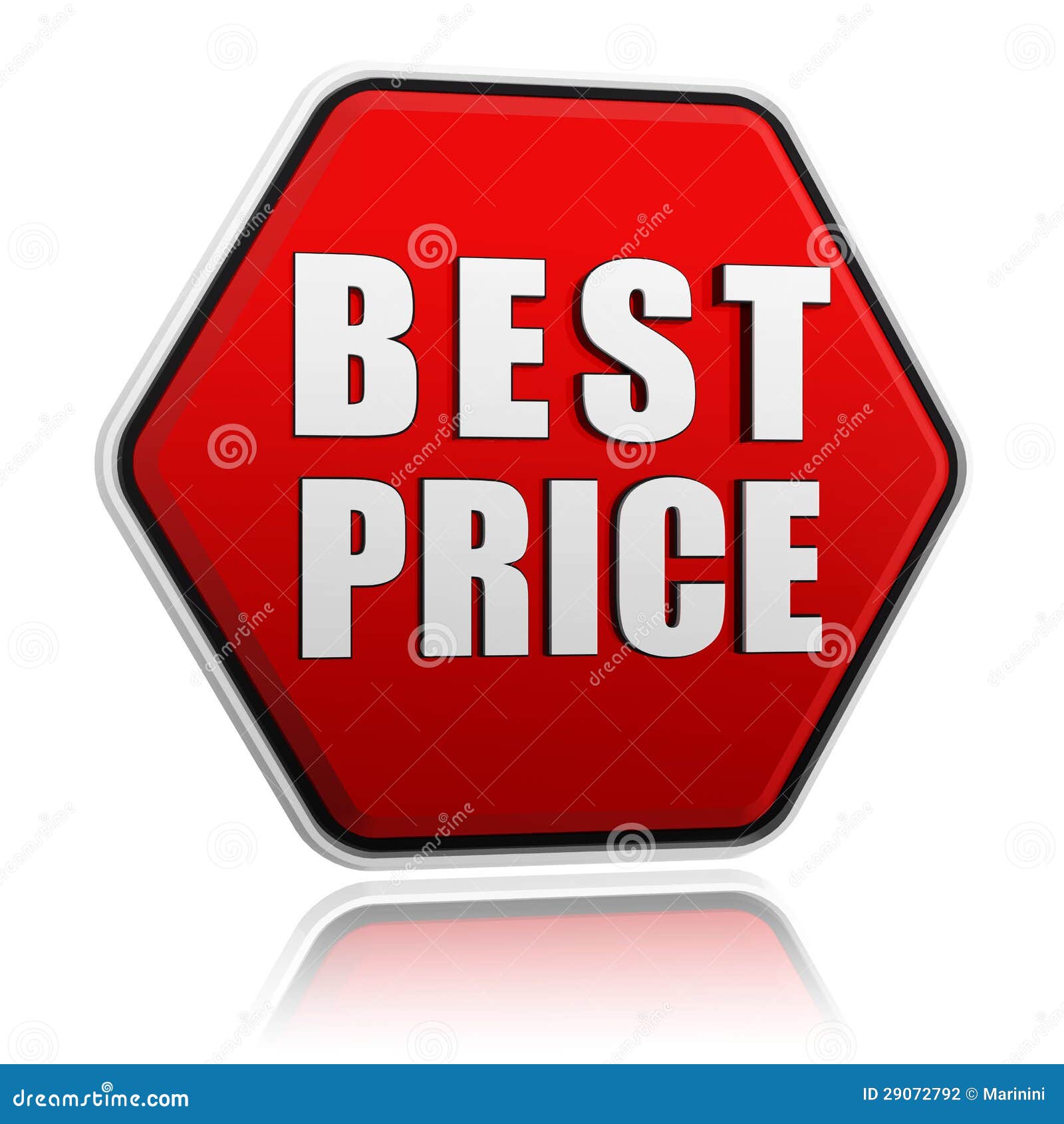 Best Price in Red Hexagon Banner Stock Illustration - Illustration of ...