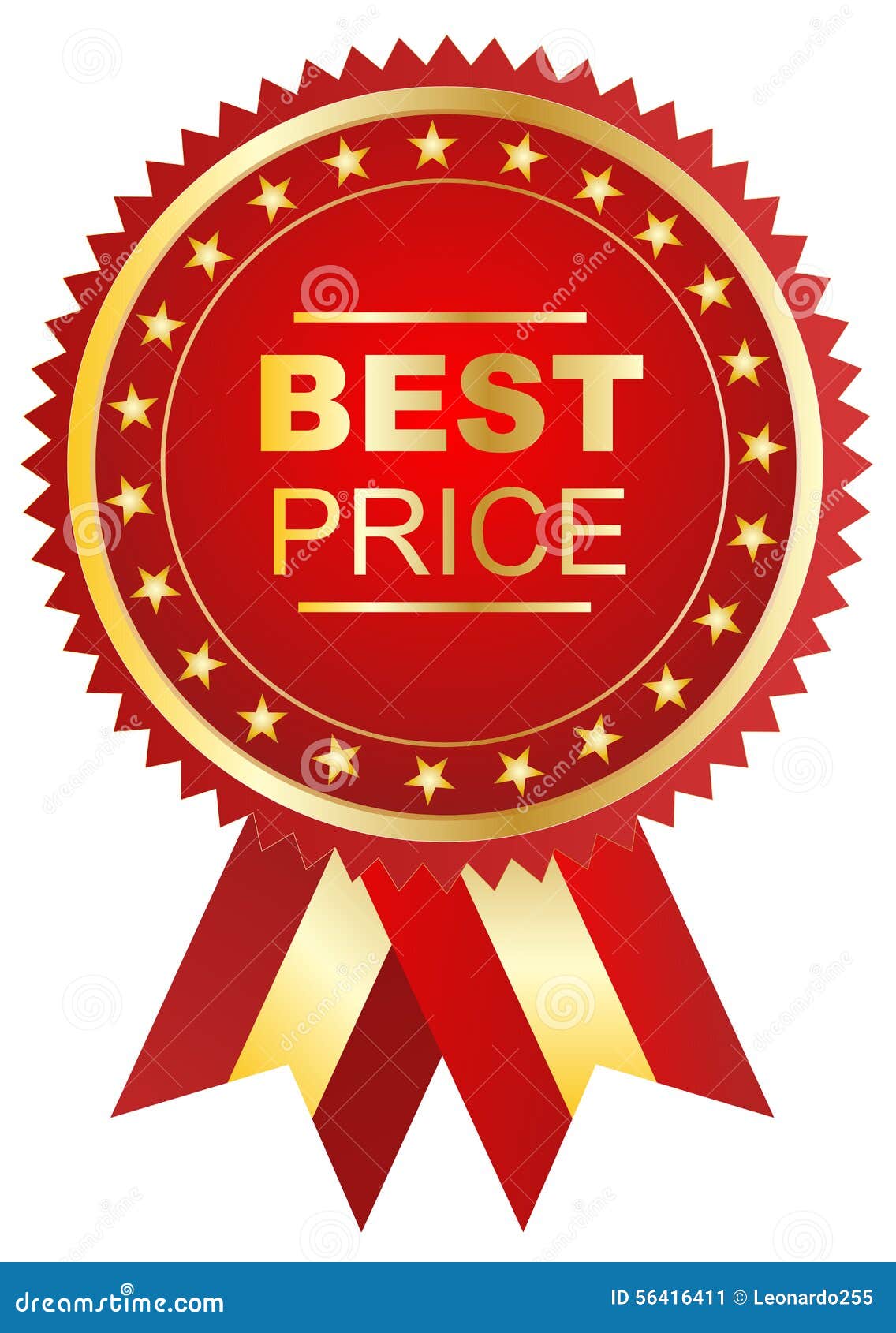 Best price stock vector. Illustration of ribbon, computer - 56416411