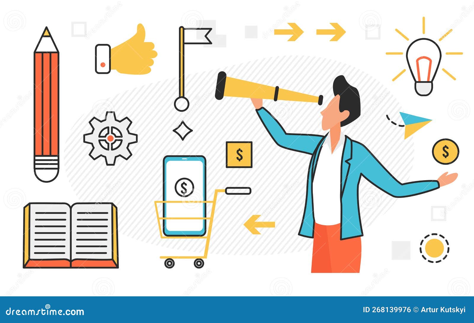 Best price setting stock vector. Illustration of strategy - 268139976