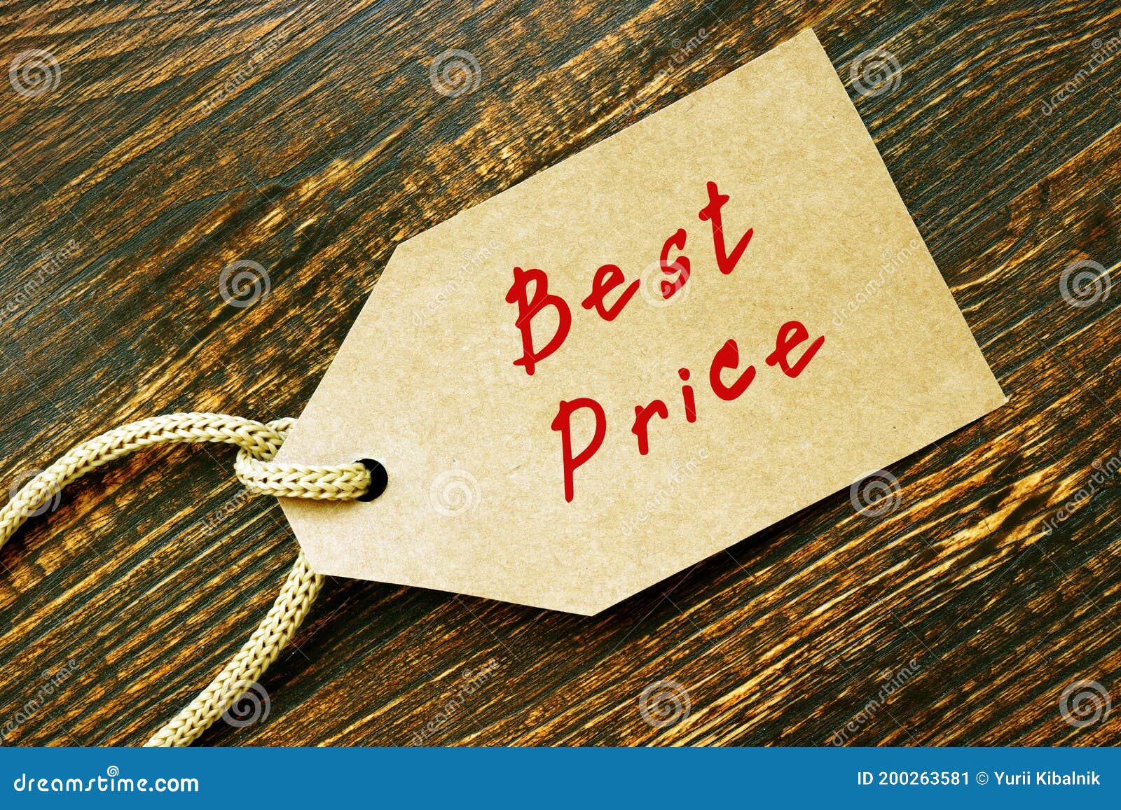 Best Price Sign on the Page Stock Image - Image of element, recommend ...