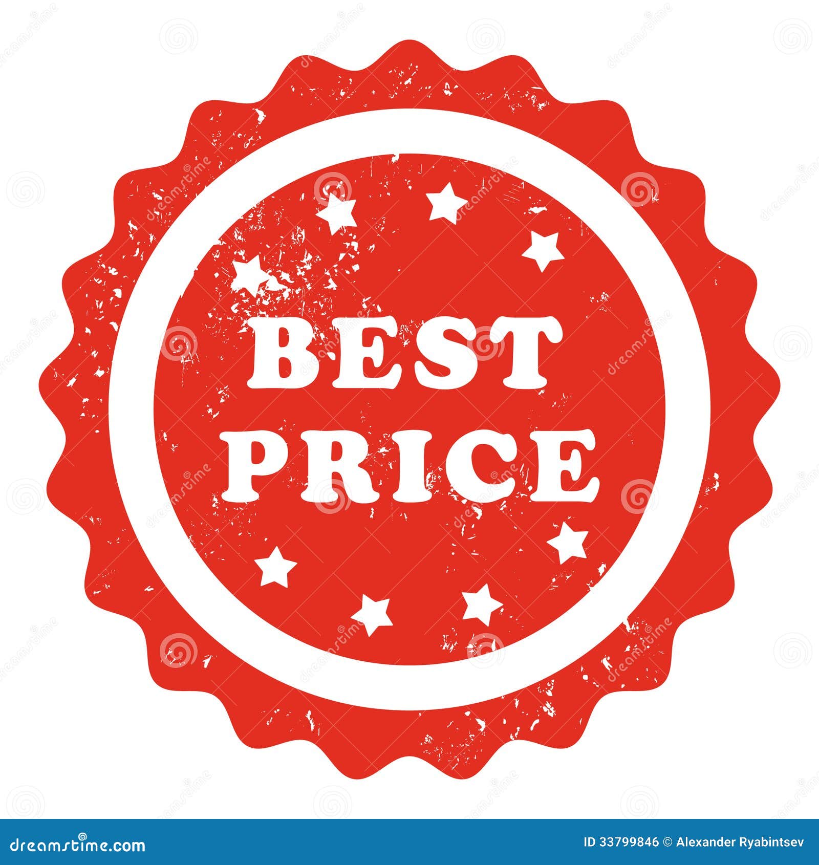 Best price stamp stock illustration. Illustration of mark - 33799846