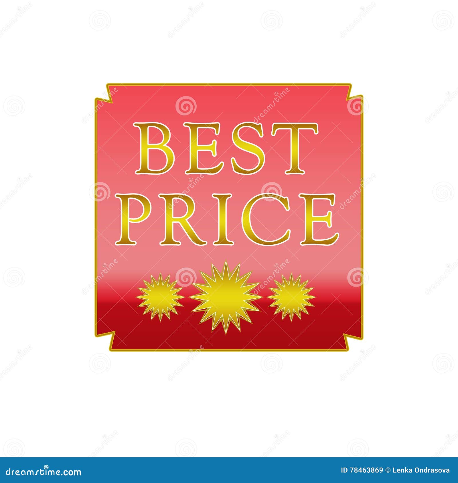 Best price tag stock illustration. Illustration of banner - 78463869