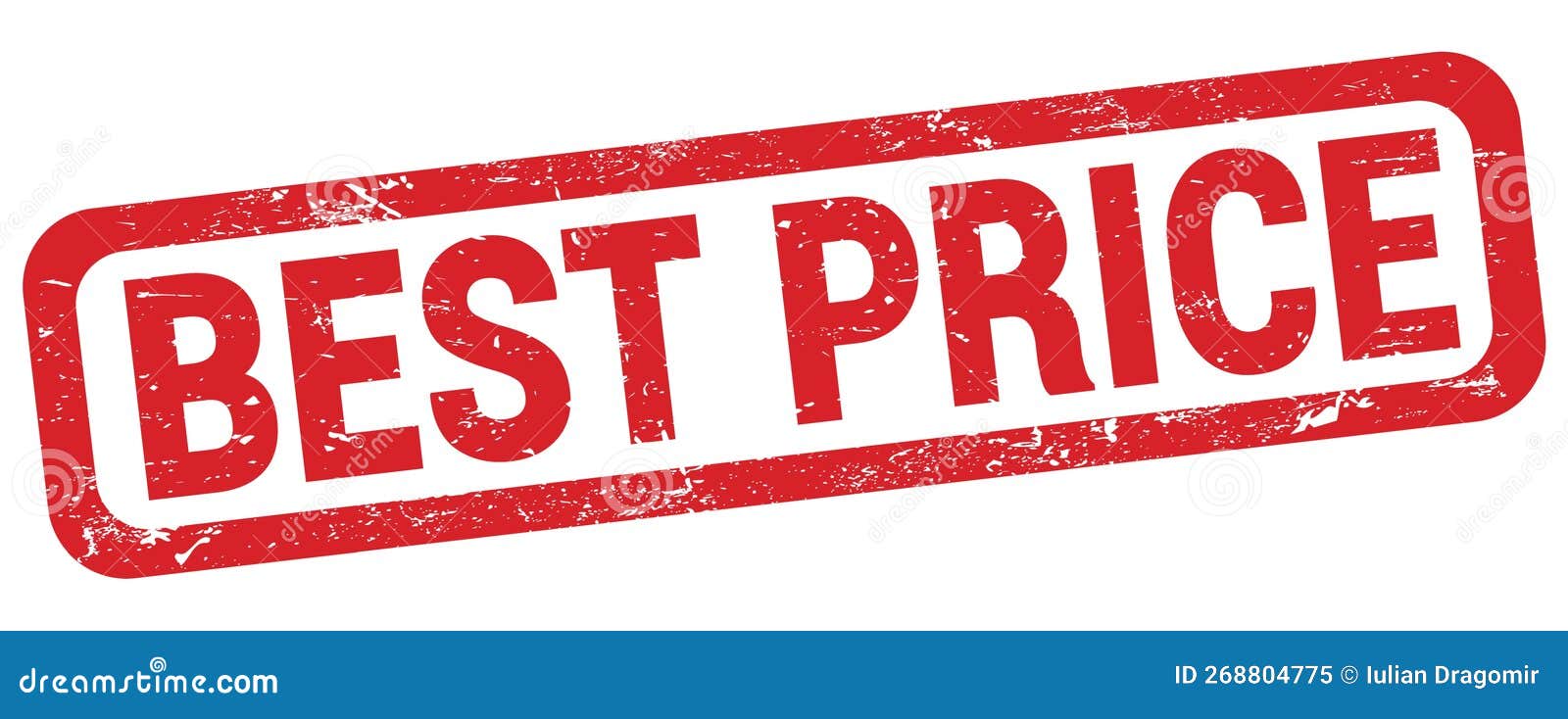 BEST PRICE Text Written on Red Rectangle Stamp Stock Illustration ...