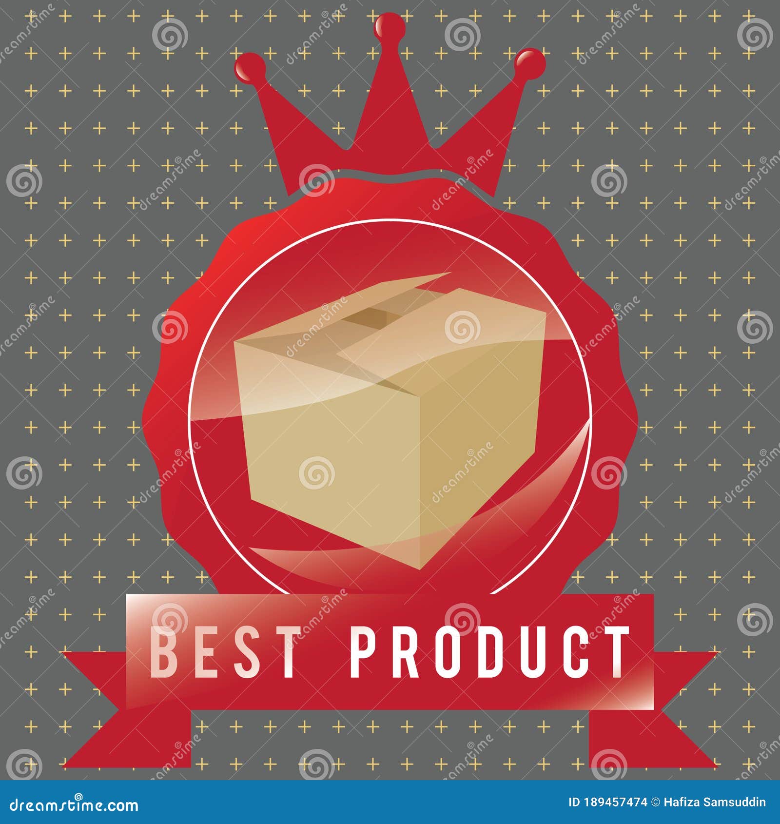 Best Product Label. Vector Illustration Decorative Design Stock Vector ...