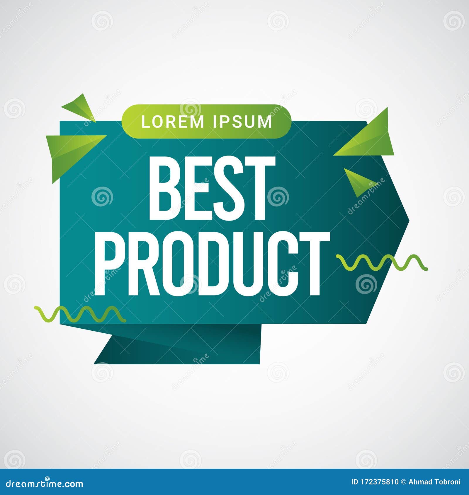 Best Product Text Label Vector Template Design Illustration Stock ...