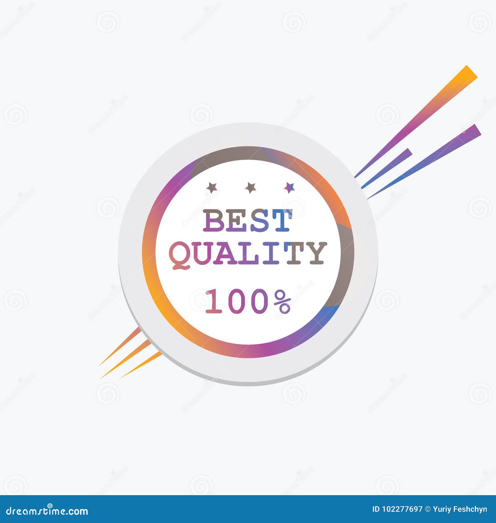 Best quality icon stock illustration. Illustration of quality - 102277697
