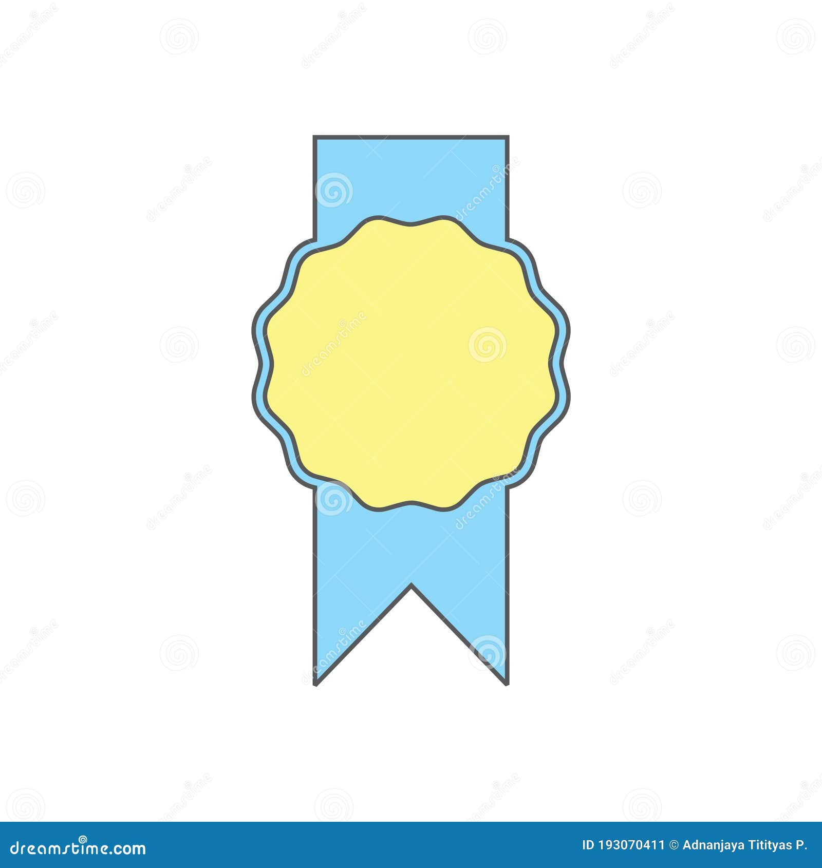 Best Quality Ribbon Decoration Symbol Vector Stock Vector ...