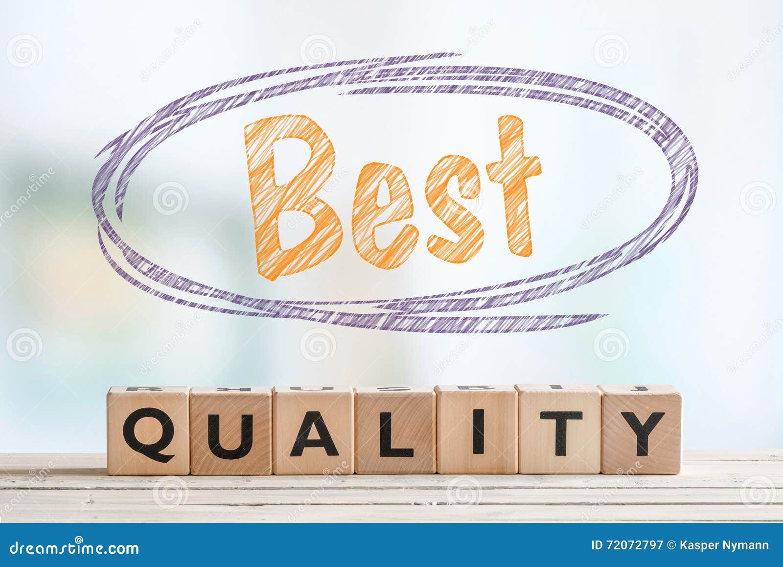 Best Quality Sign with Text Stock Image - Image of certificate ...